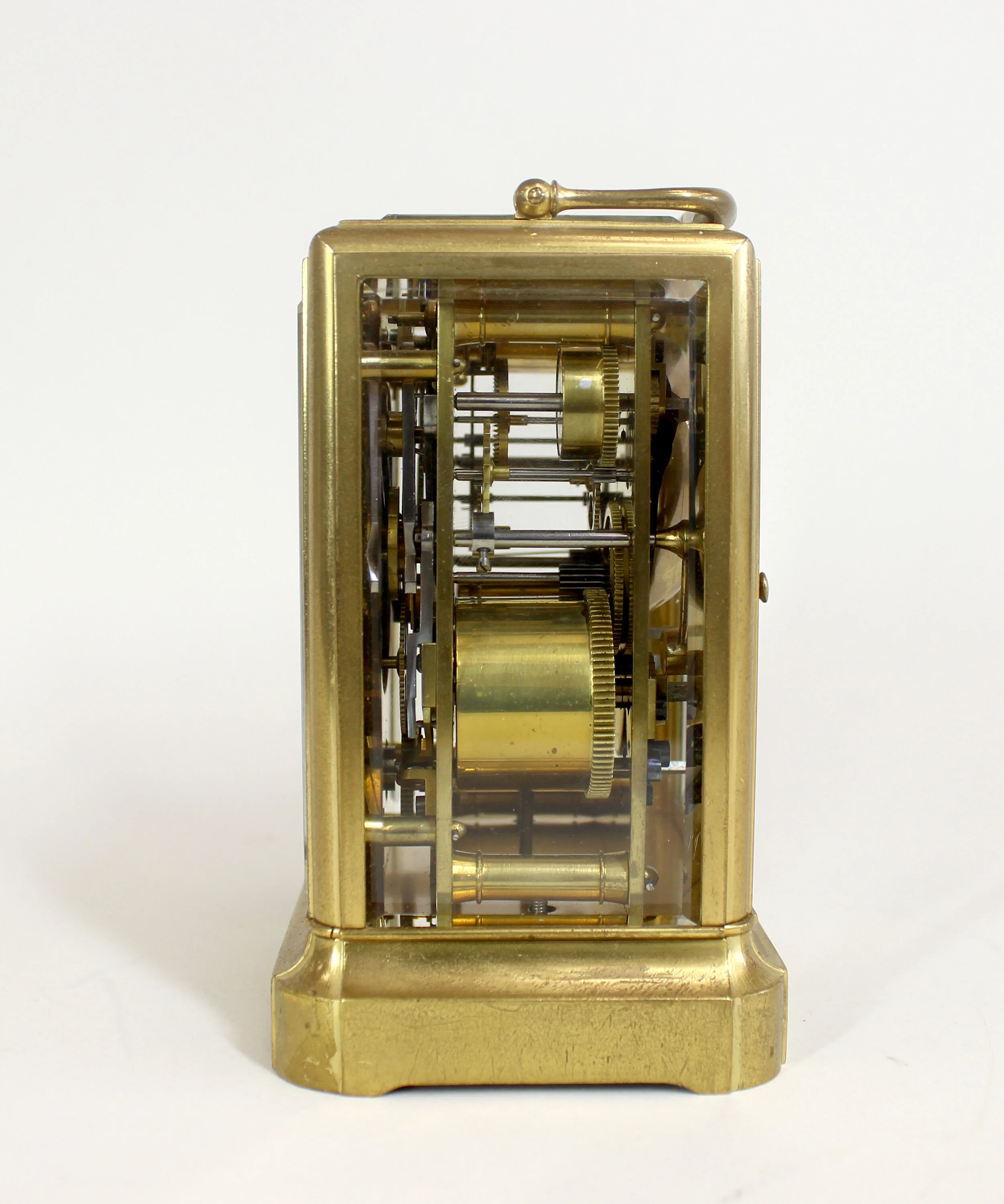 Alliez & Berguer One Piece Repeater Alarm Carriage Clock SOLD ...