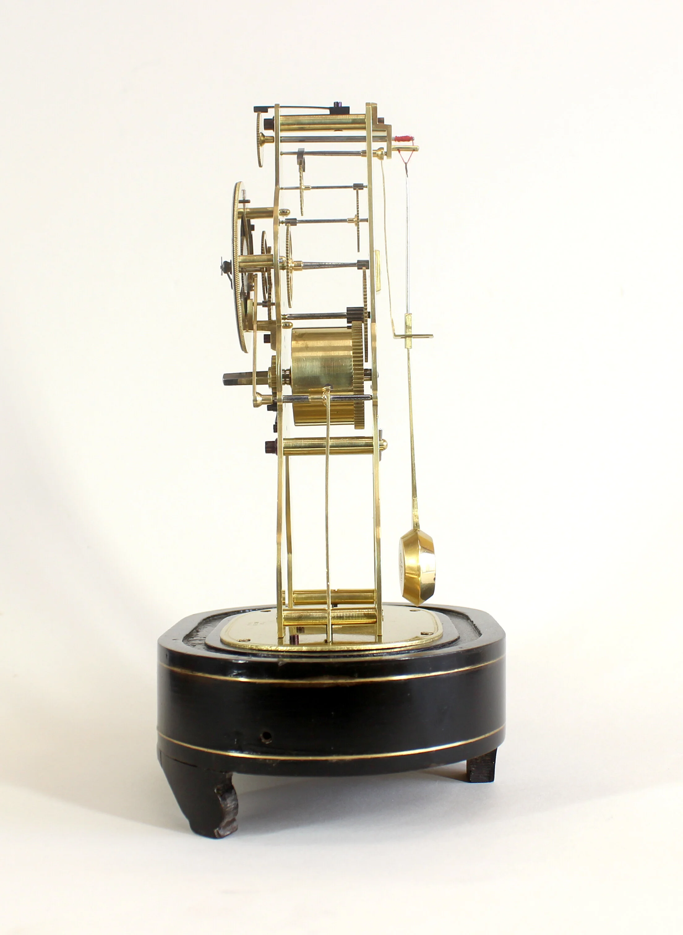 Miniature Skeleton Alarm Clock — Chalfont Clocks Repairs and ...