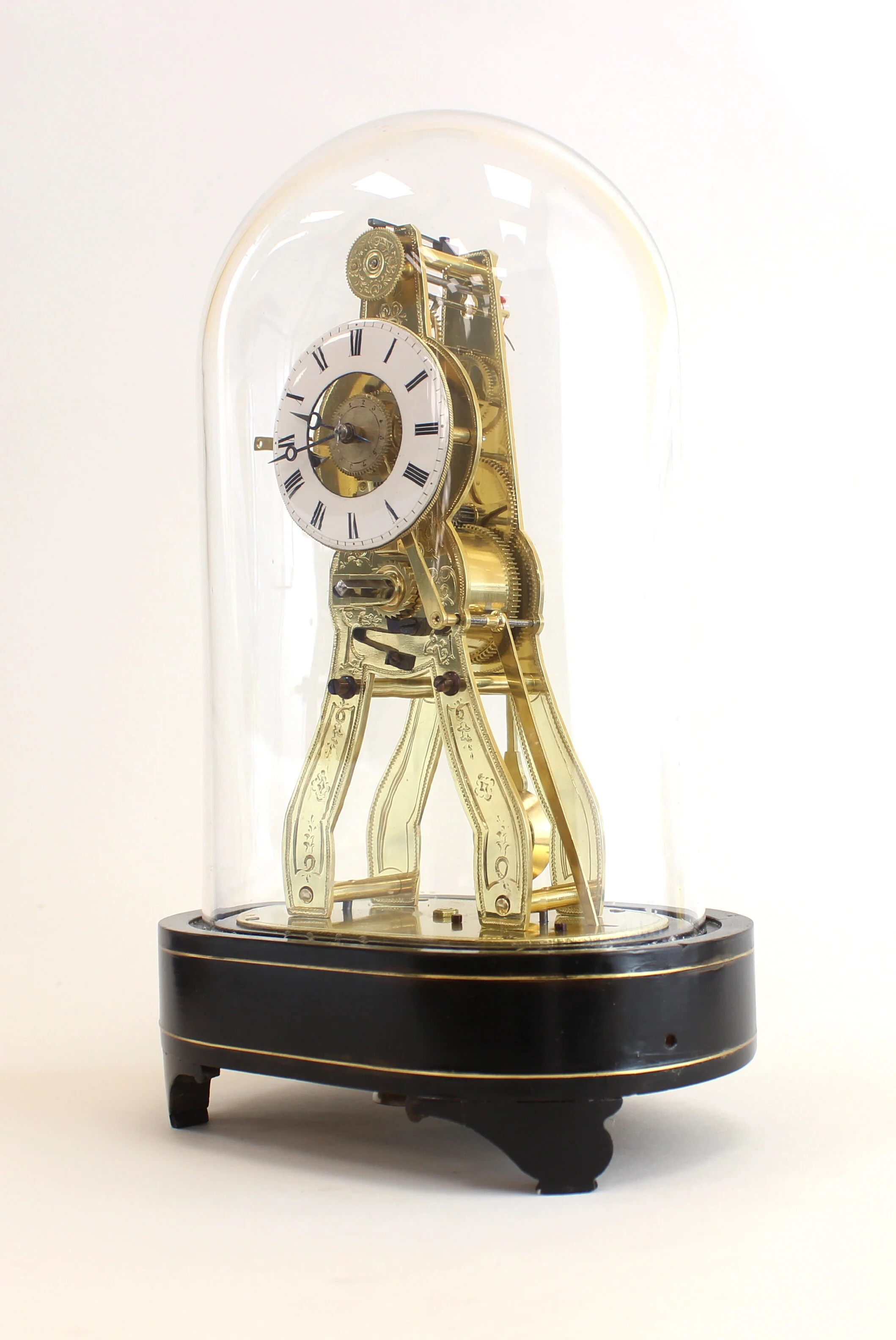 Miniature Skeleton Alarm Clock — Chalfont Clocks Repairs and ...
