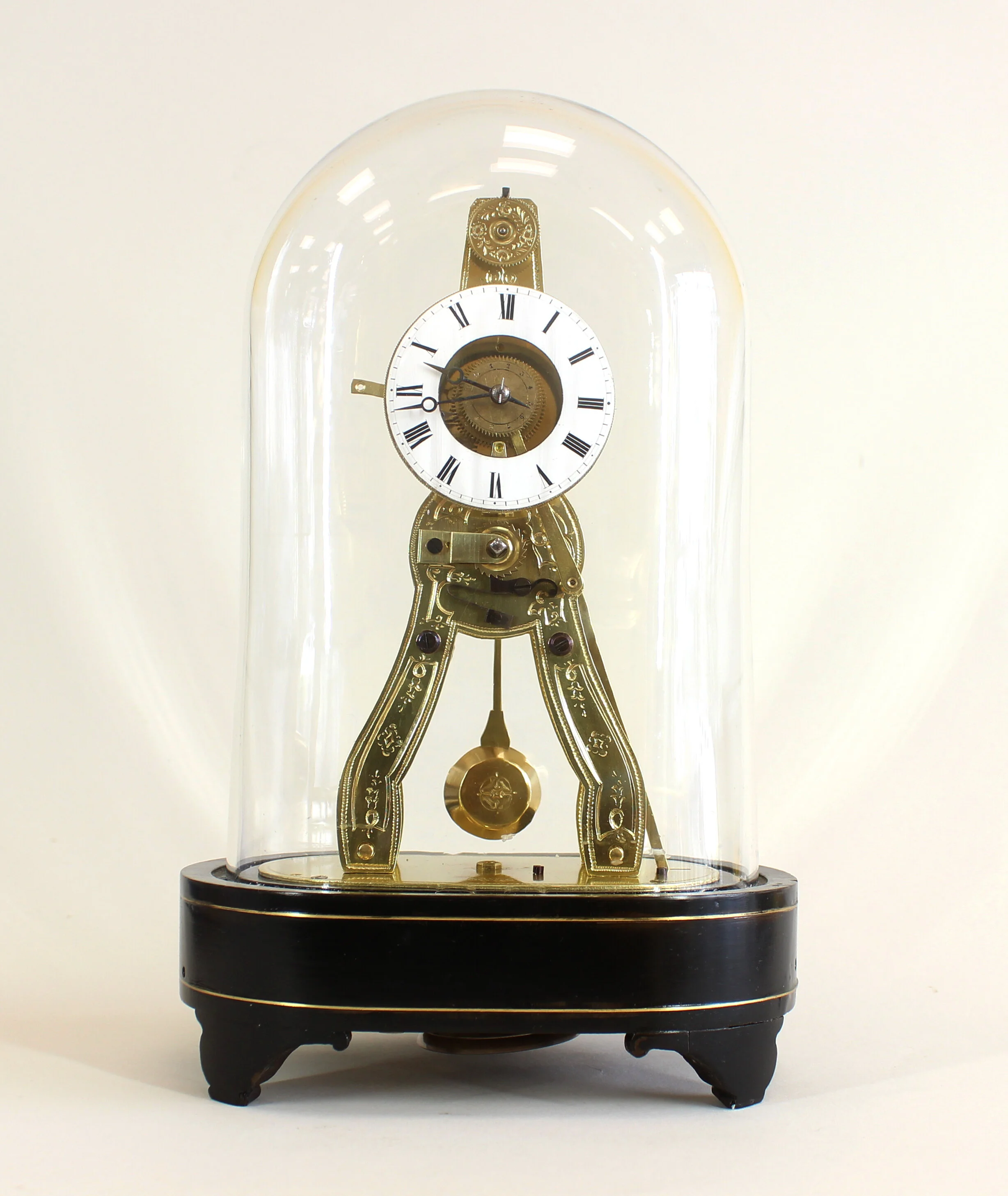 Miniature Skeleton Alarm Clock — Chalfont Clocks Repairs and ...