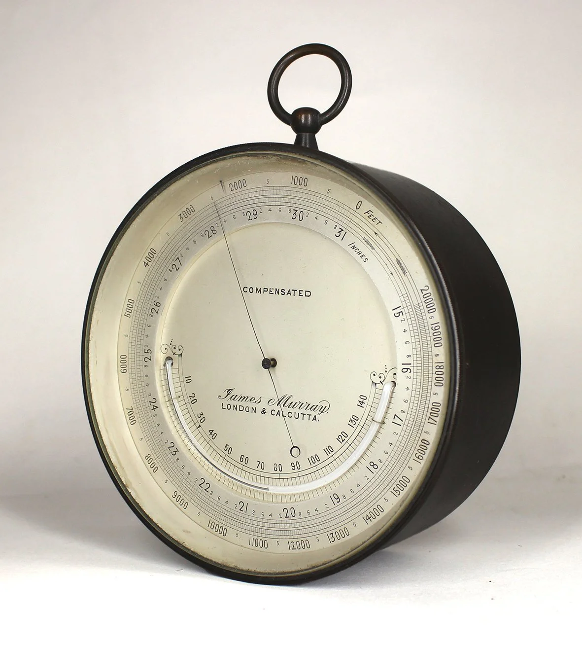 Precision Travelling Barometer By James Murray — Chalfont Clocks ...