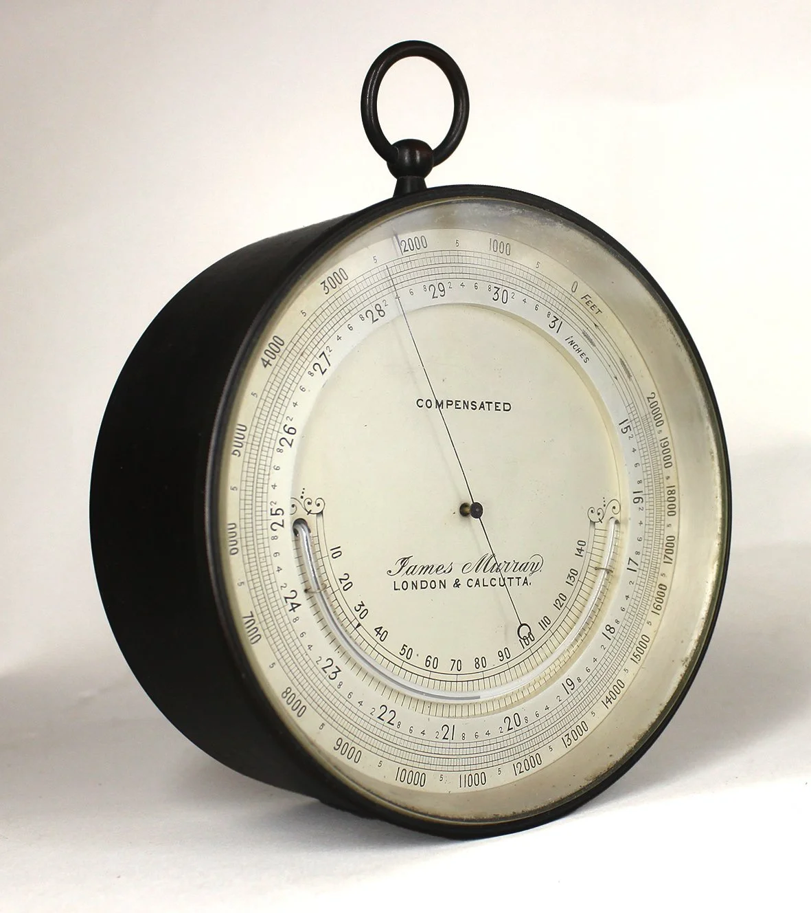 Precision Travelling Barometer By James Murray — Chalfont Clocks ...