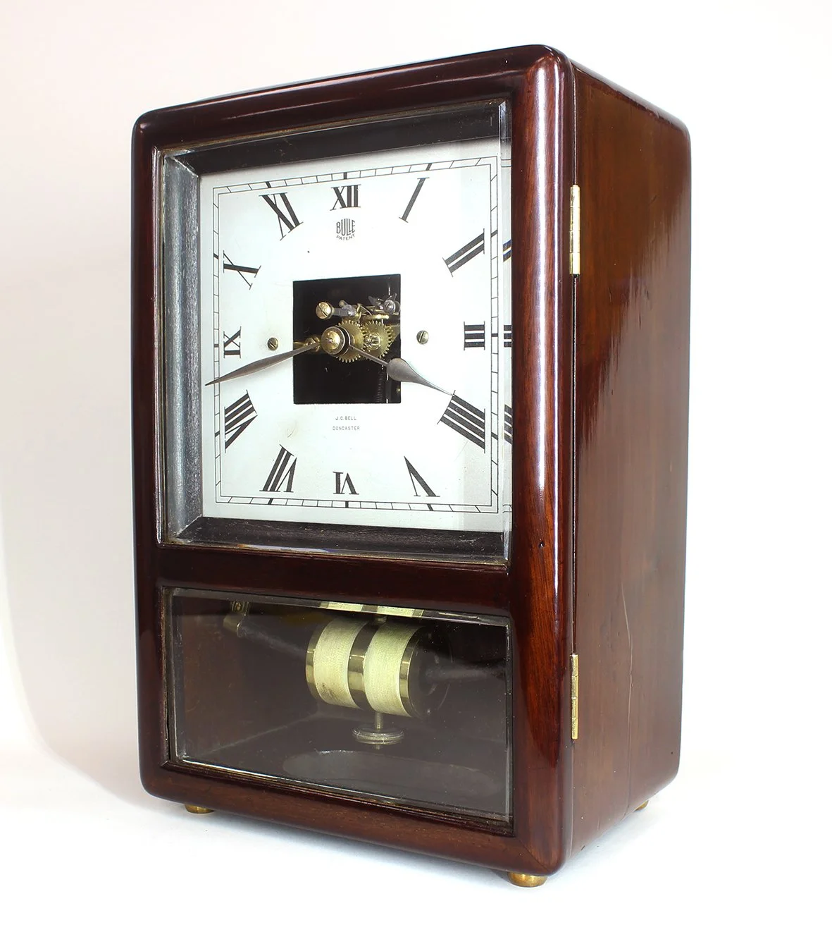 Art Deco Bulle Mantel Clock Numbered 1957 — Chalfont Clocks Repairs and ...