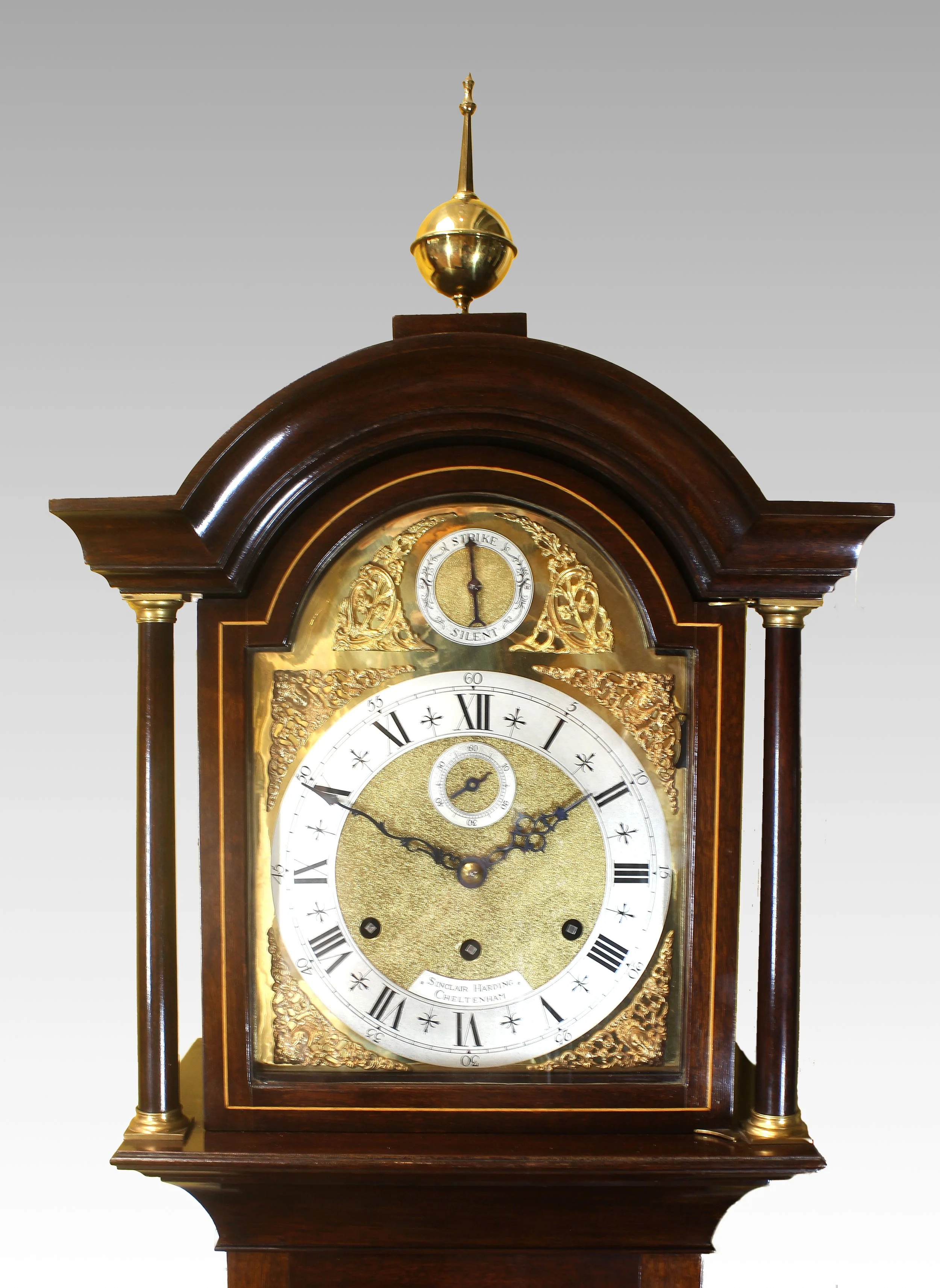 Quarter Chiming Miniature Longcase By Sinclair Harding — Chalfont ...