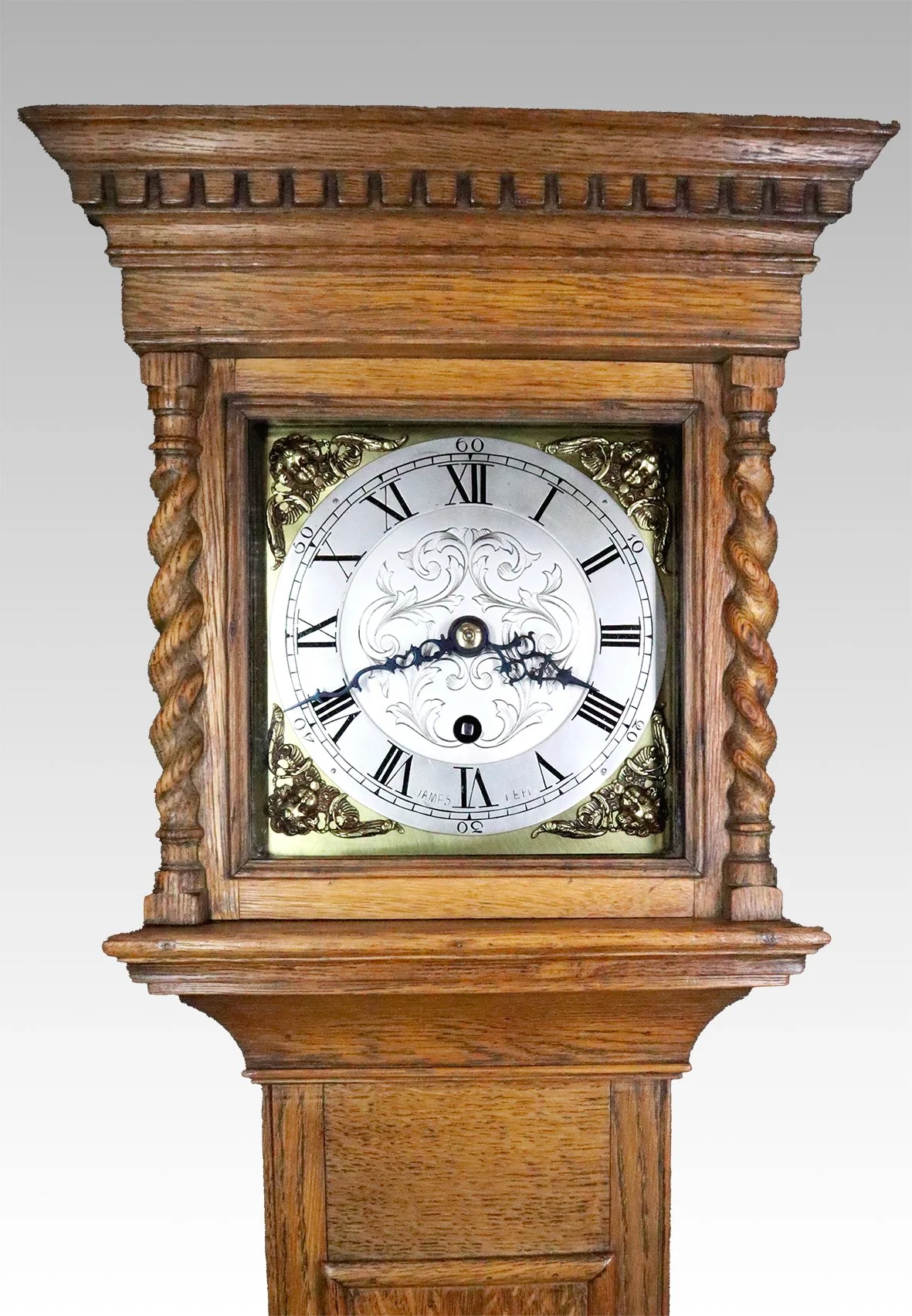 Miniature Oak Longcase Clock — Chalfont Clocks Repairs and Restoration ...