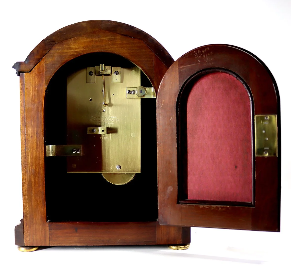 Barraud and Lunds Fusee Library Clock — Chalfont Clocks Repairs and ...