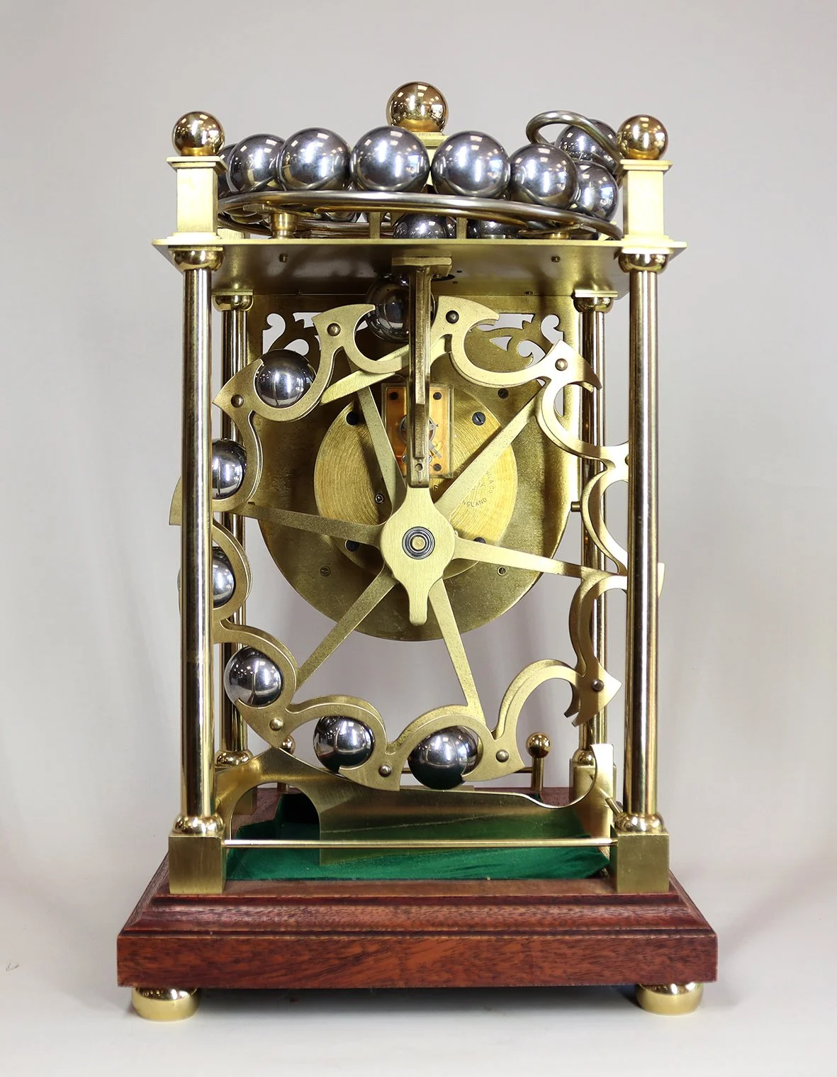 A Harding and Bazeley Limited Edition Spherical Weight Clock — Chalfont ...