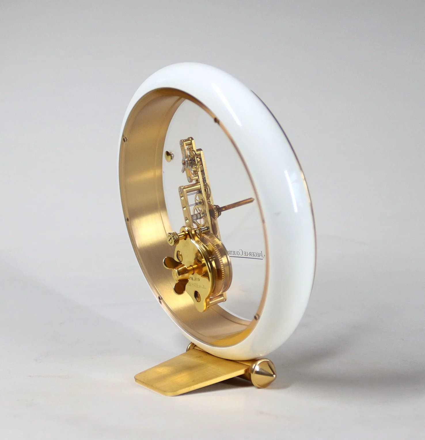 Jaeger-LeCoultre Inline Skeleton Clock — Chalfont Clocks Repairs and ...