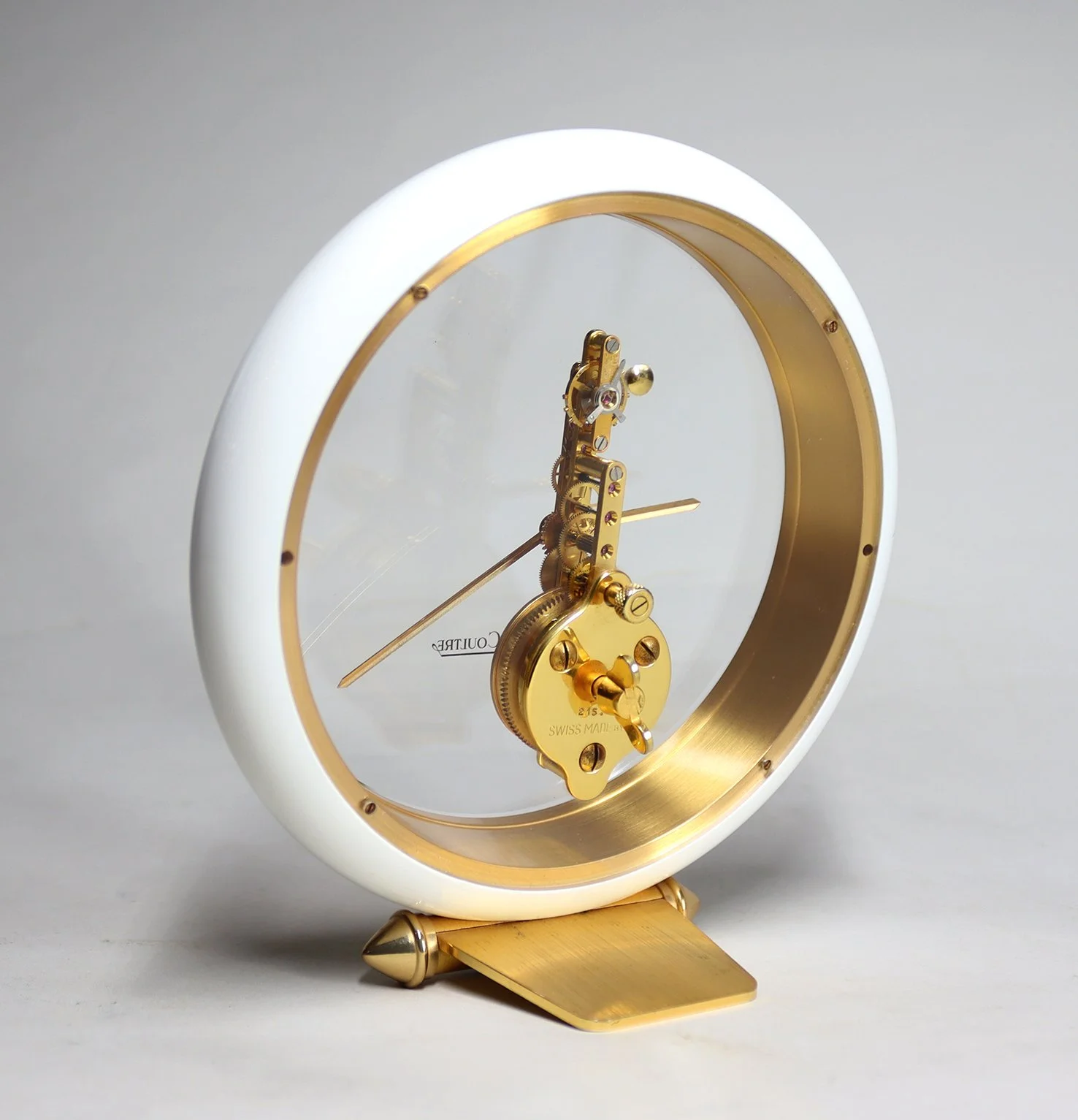 Jaeger-LeCoultre Inline Skeleton Clock — Chalfont Clocks Repairs and ...