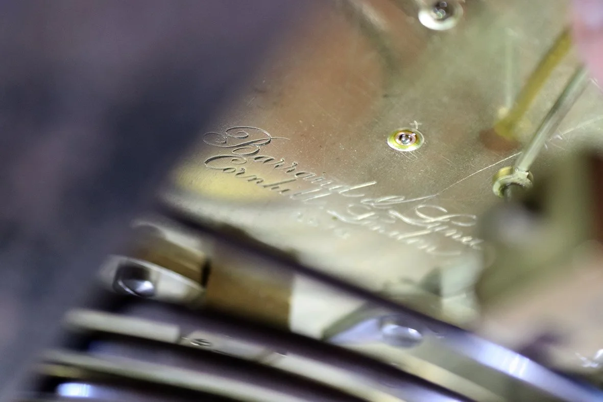 Twin Fusee Bracket Clock By Barraud And Lund — Chalfont Clocks Repairs ...