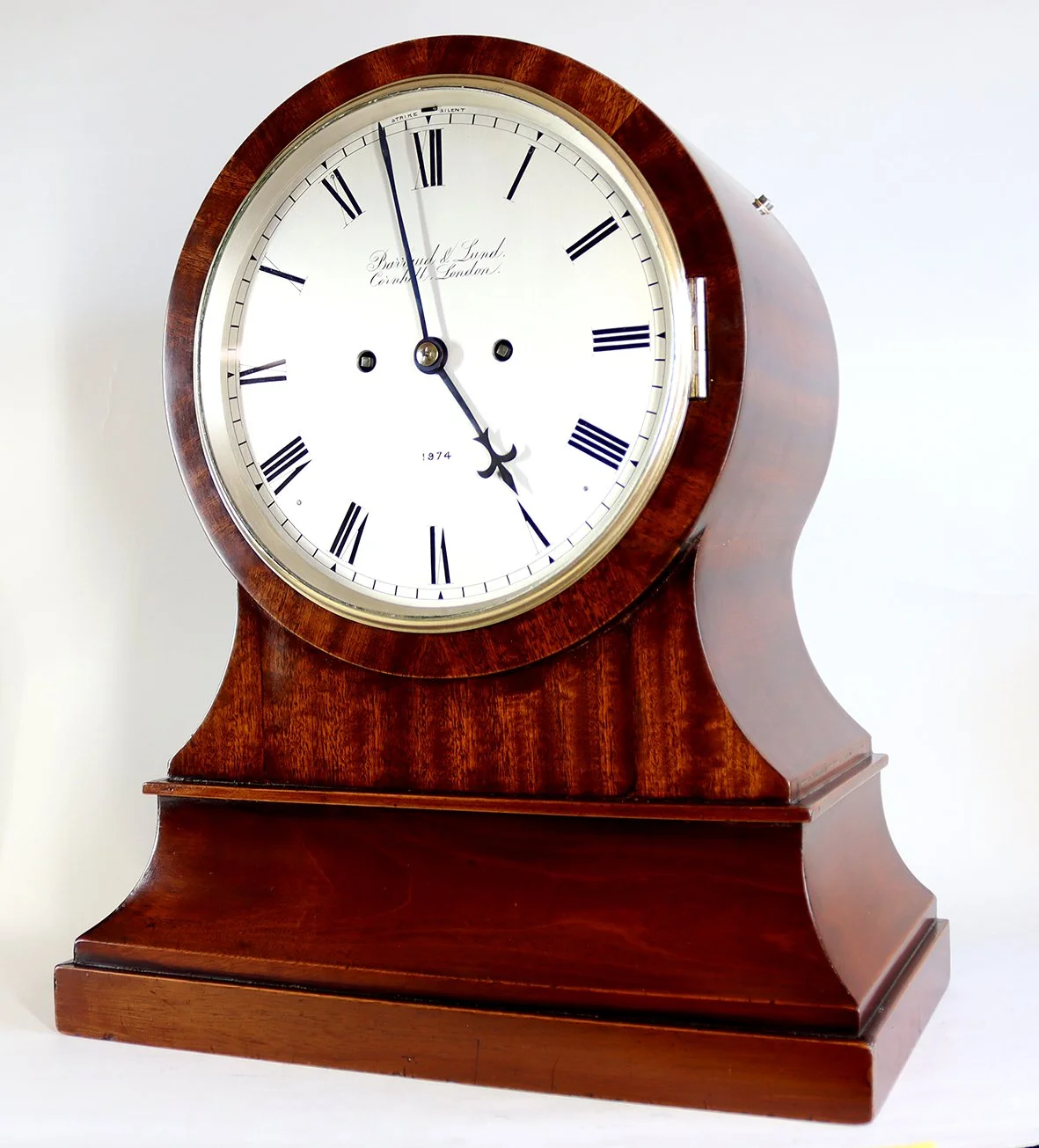 Twin Fusee Bracket Clock By Barraud And Lund — Chalfont Clocks Repairs ...