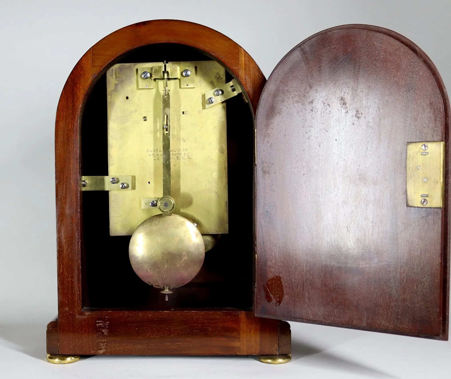 Barraud & Lunds Dome Topped Fusee Timepiece — Chalfont Clocks Repairs ...