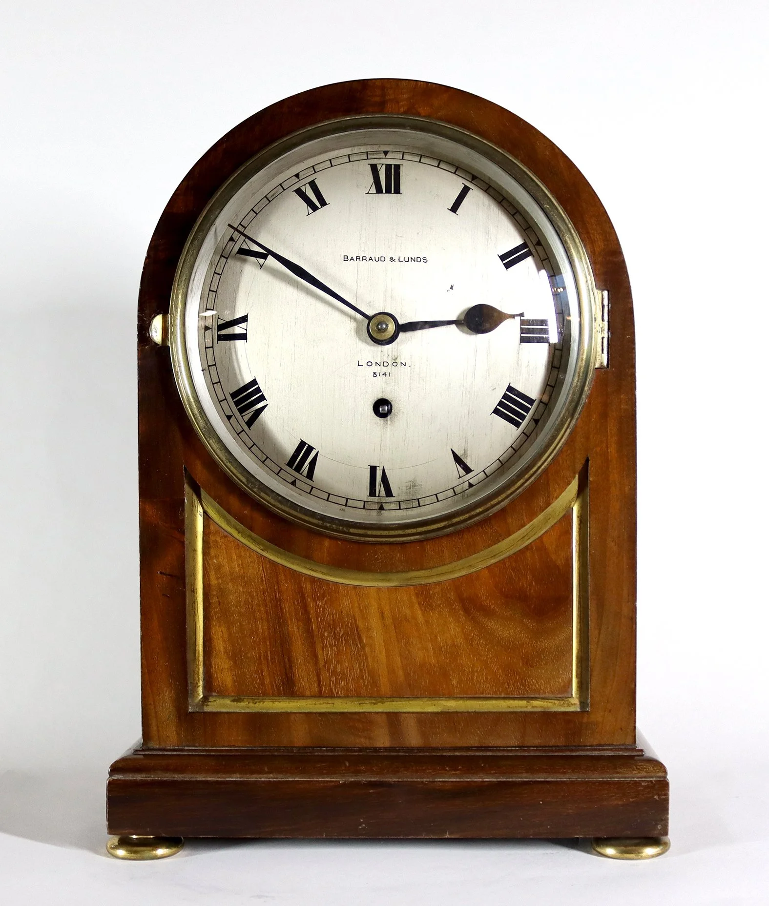 Barraud & Lunds Dome Topped Fusee Timepiece — Chalfont Clocks Repairs ...