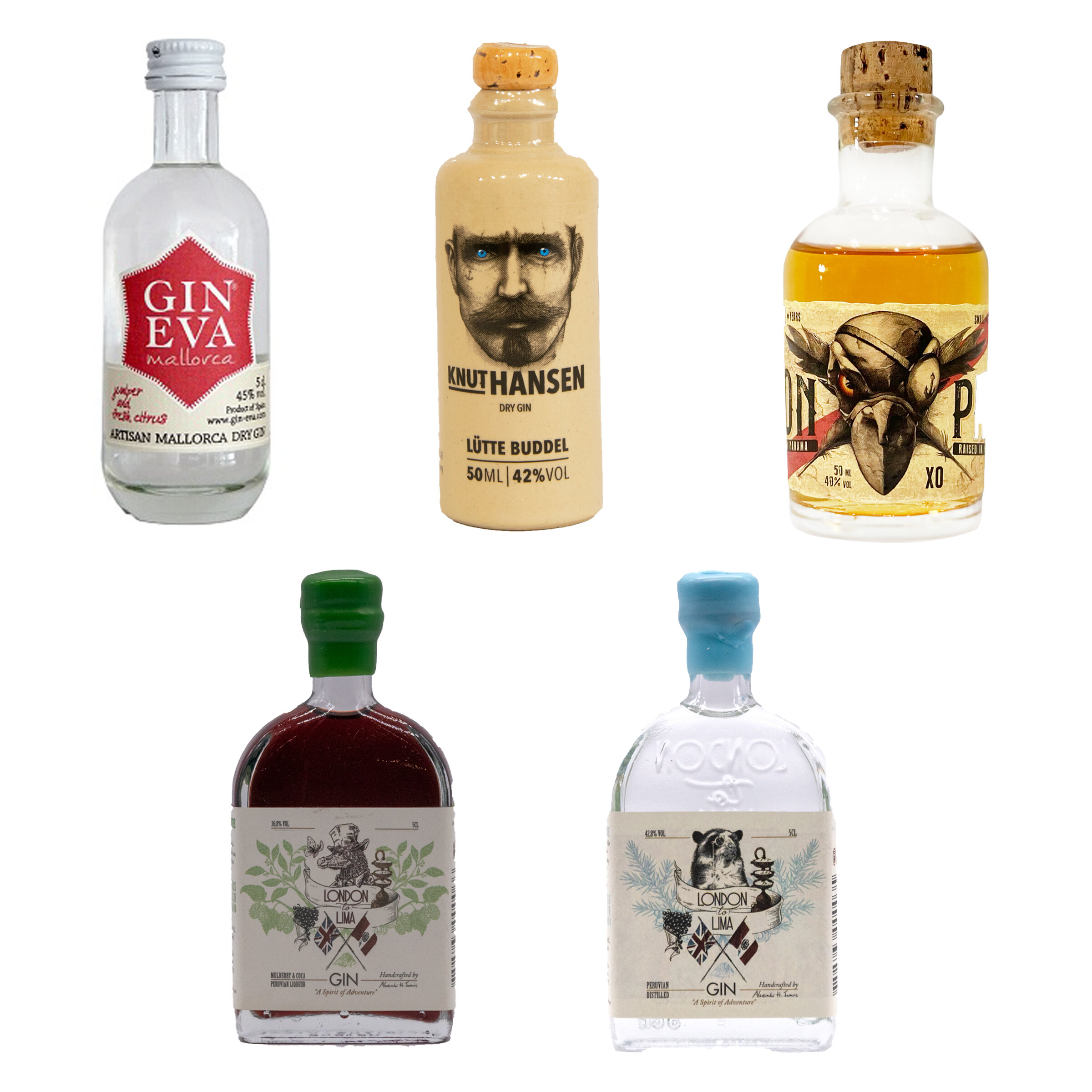GIN EVA Gin Tasting - Flight Set Box #3 - Niche Alcohol Supplies