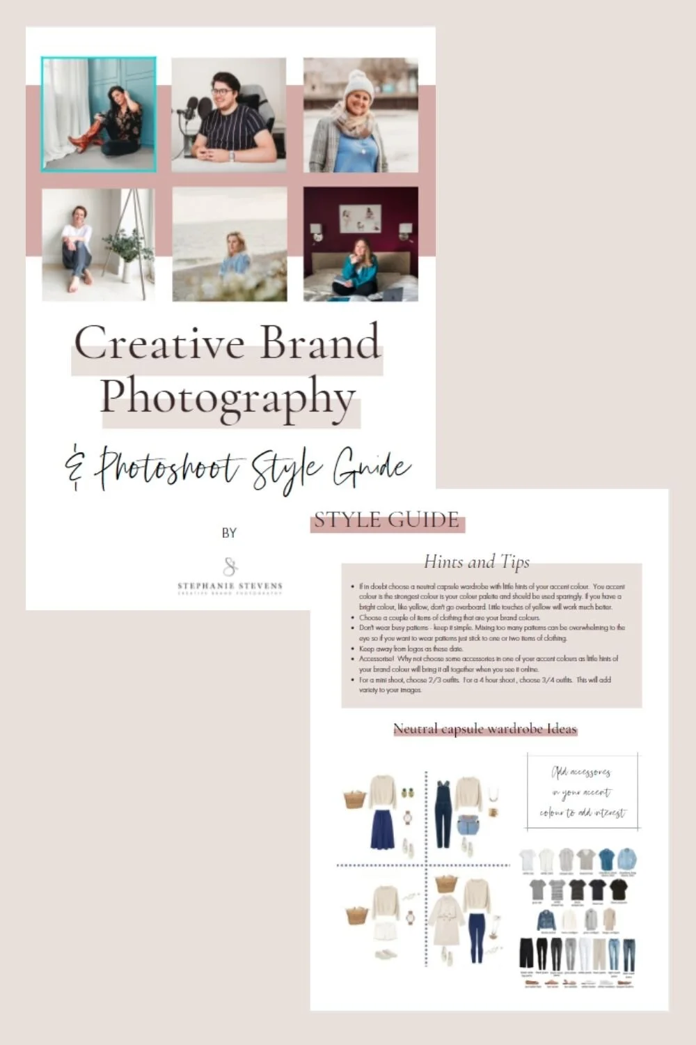 Brochure and Style Guide — Personal Branding Photography | Creative ...