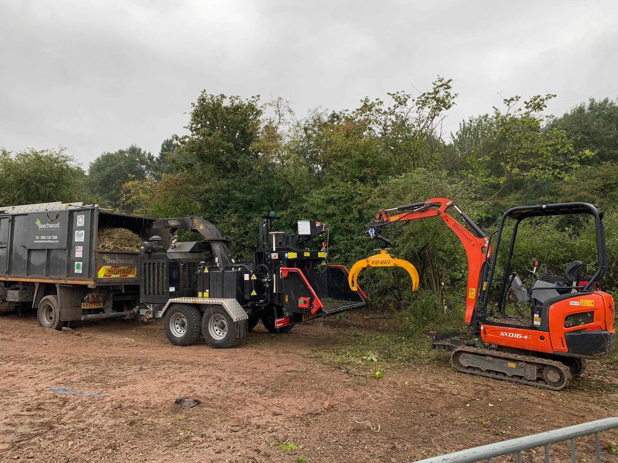Machinery Hire — Beechwood Trees & Landscapes