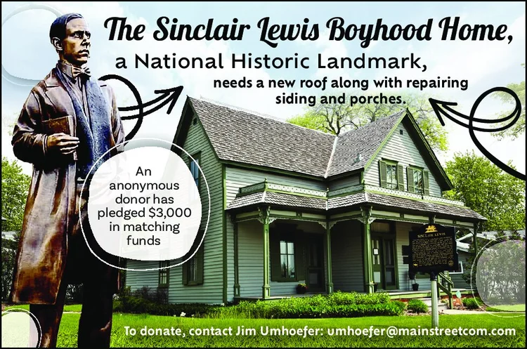 Boyhood Home — Sinclair Lewis Foundation