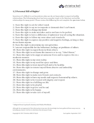 An Introduction to Personal Boundaries