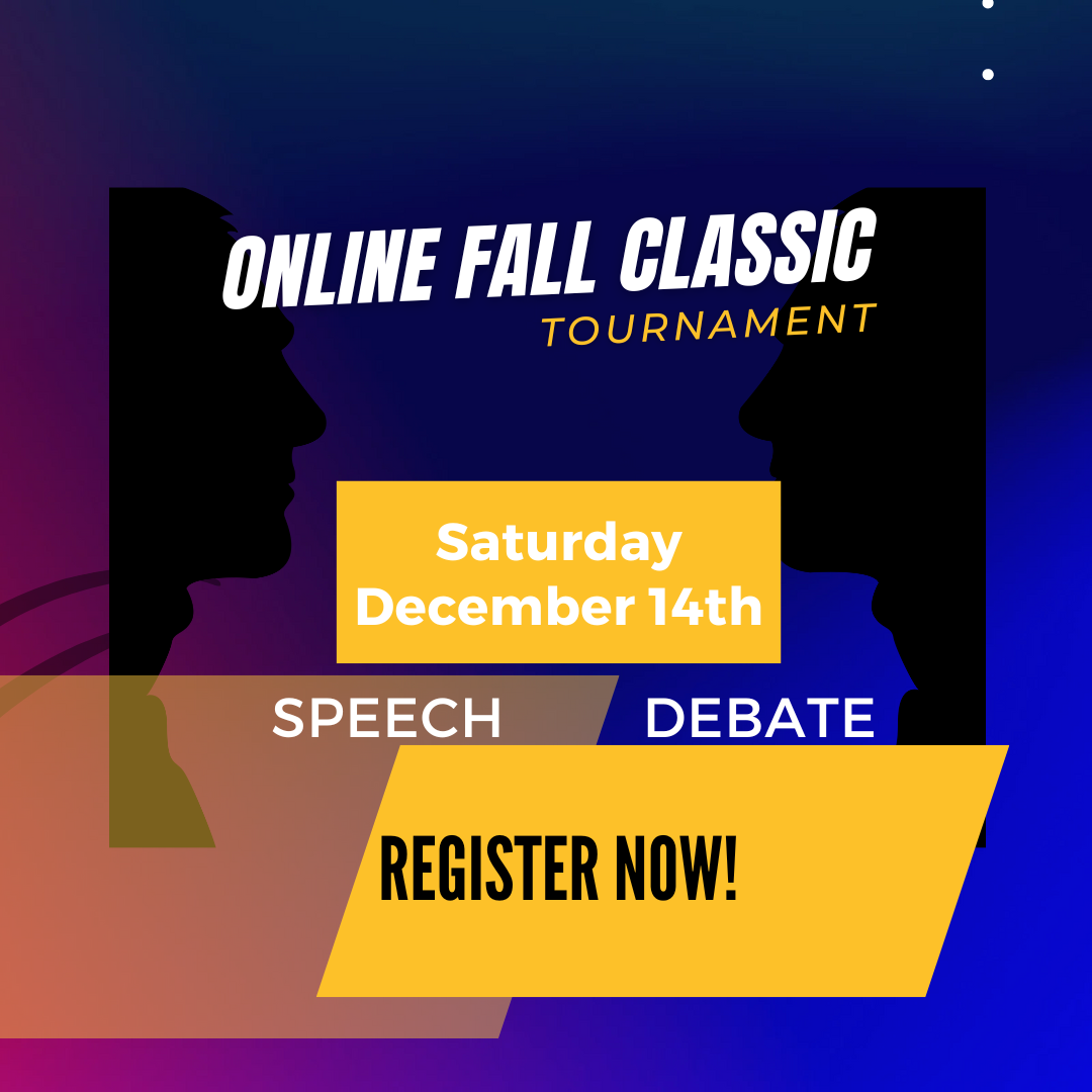 Registration — Professional Speech and Debate Association