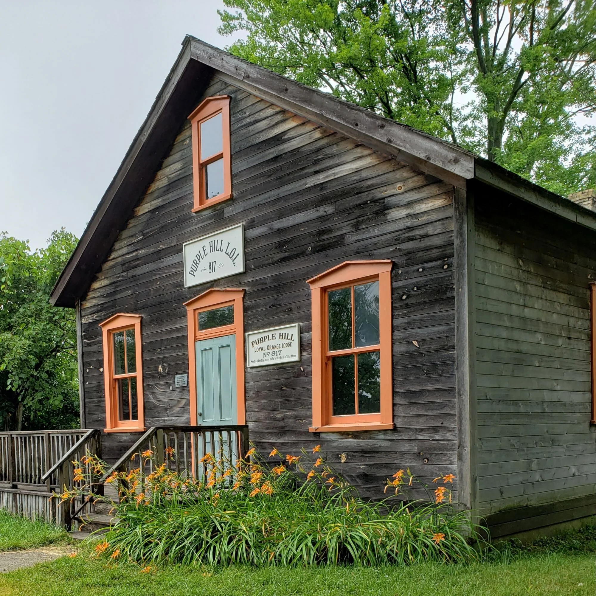 Purple Hill Loyal Orange Lodge — Fanshawe Pioneer Village