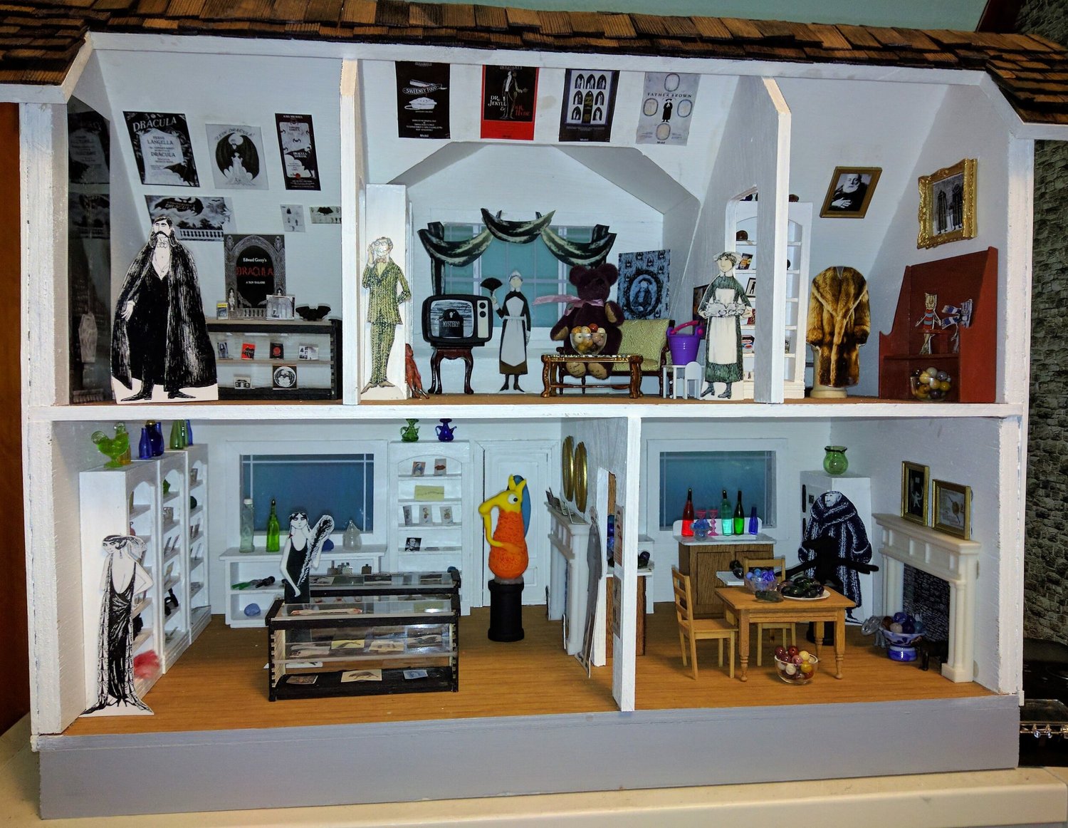 The Edward Gorey House Gets Miniature — The Edward Gorey House