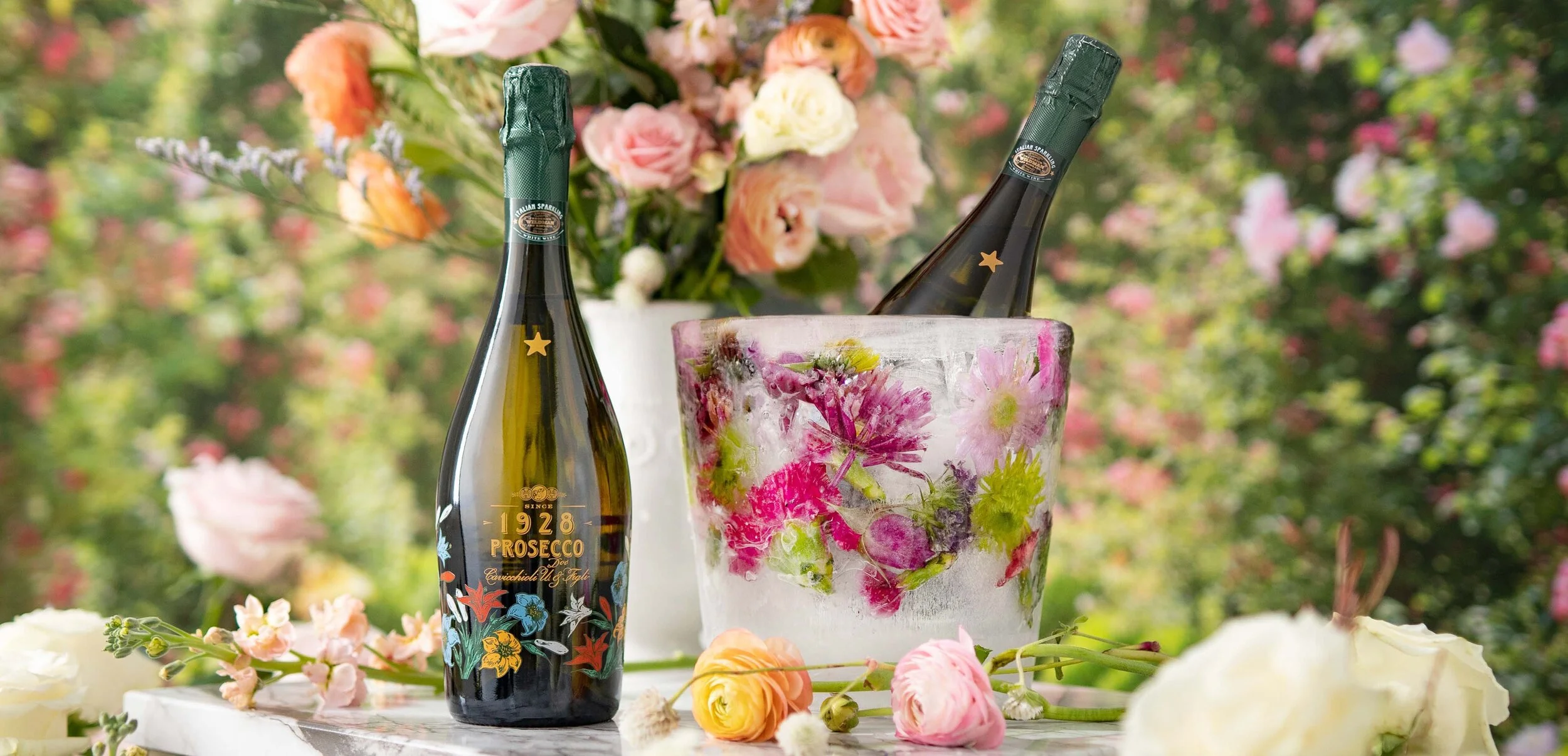 Prosecco 1928 Cavicchioli Bubbles Sparkling Italy Italian Flowers ...