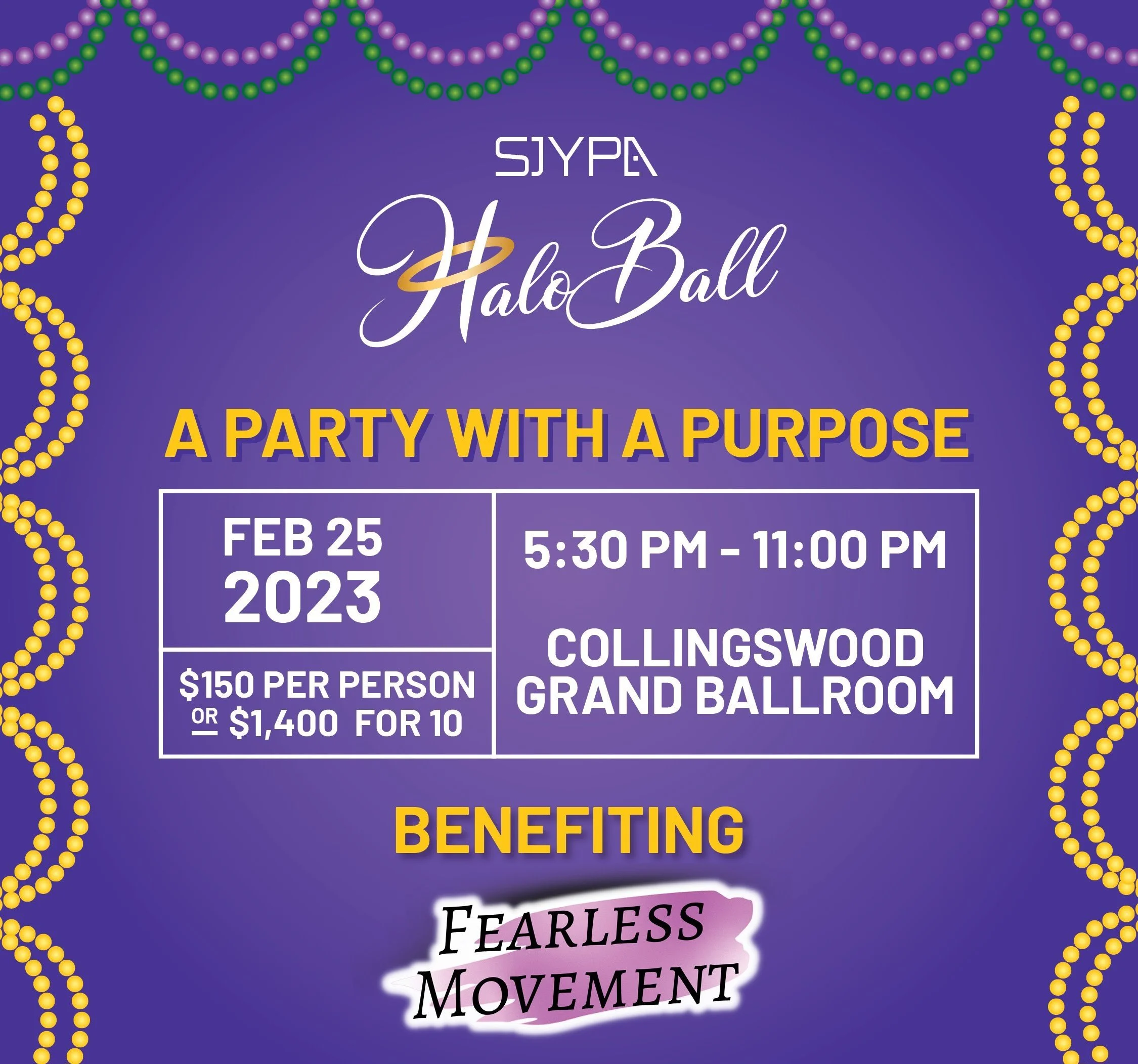Halo Ball 2021 - September 18, 2021 — SJYPA