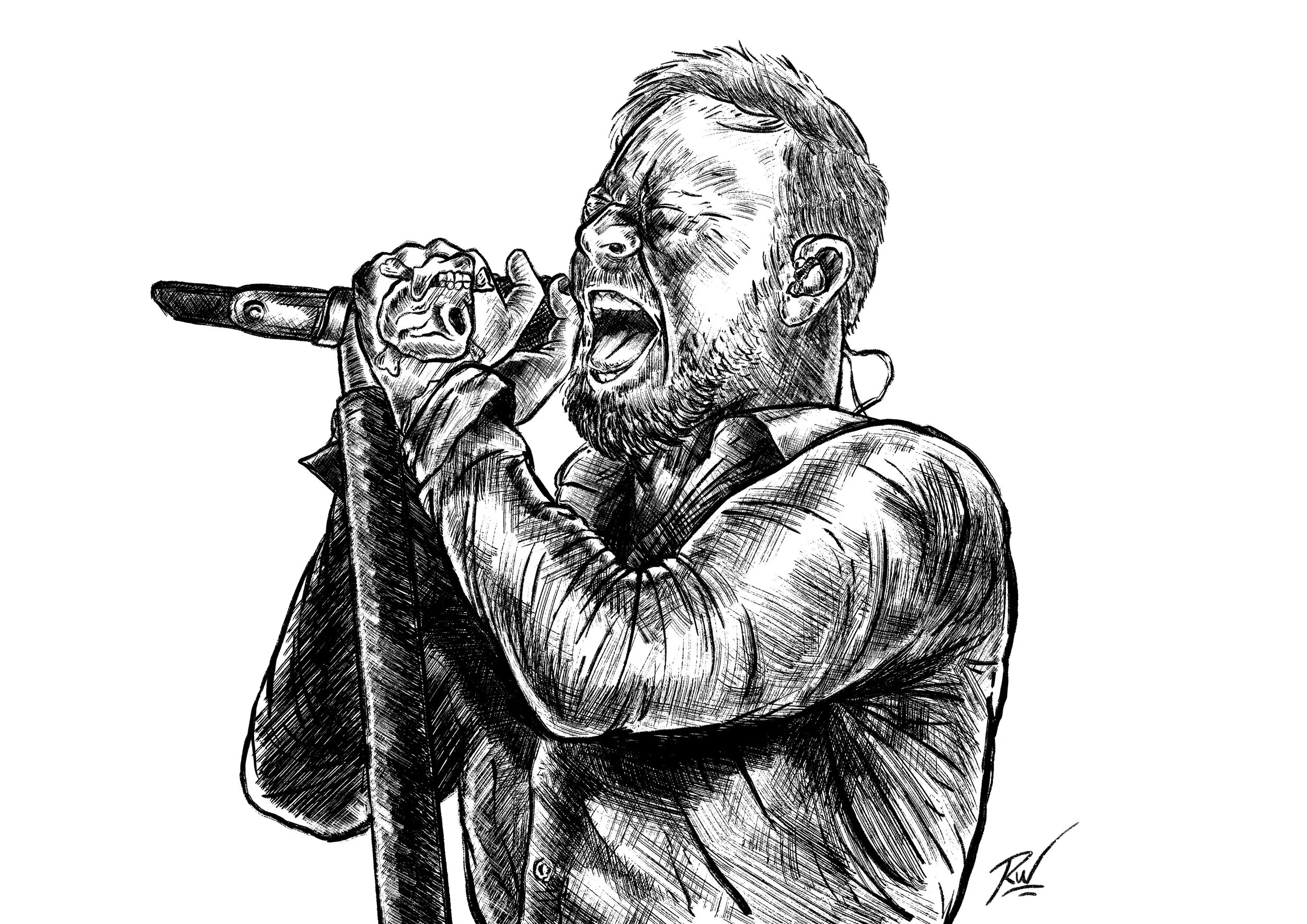 Sam Carter Portrait — RYAN WADDON ART