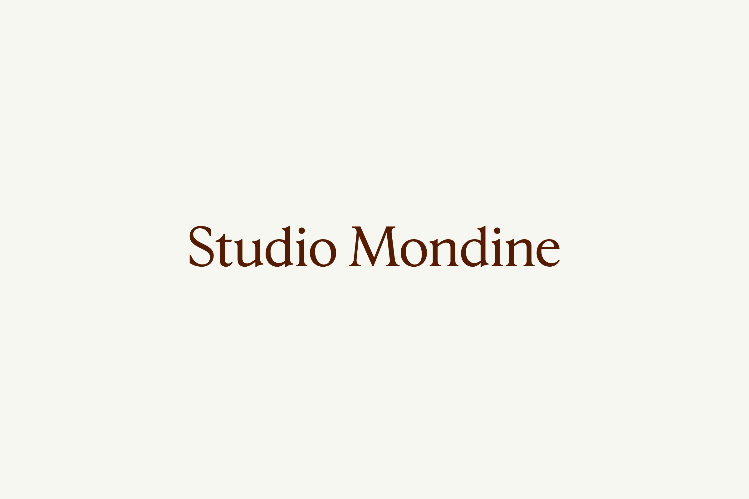 Studio Mondine — Lisa Hedge (Studio)