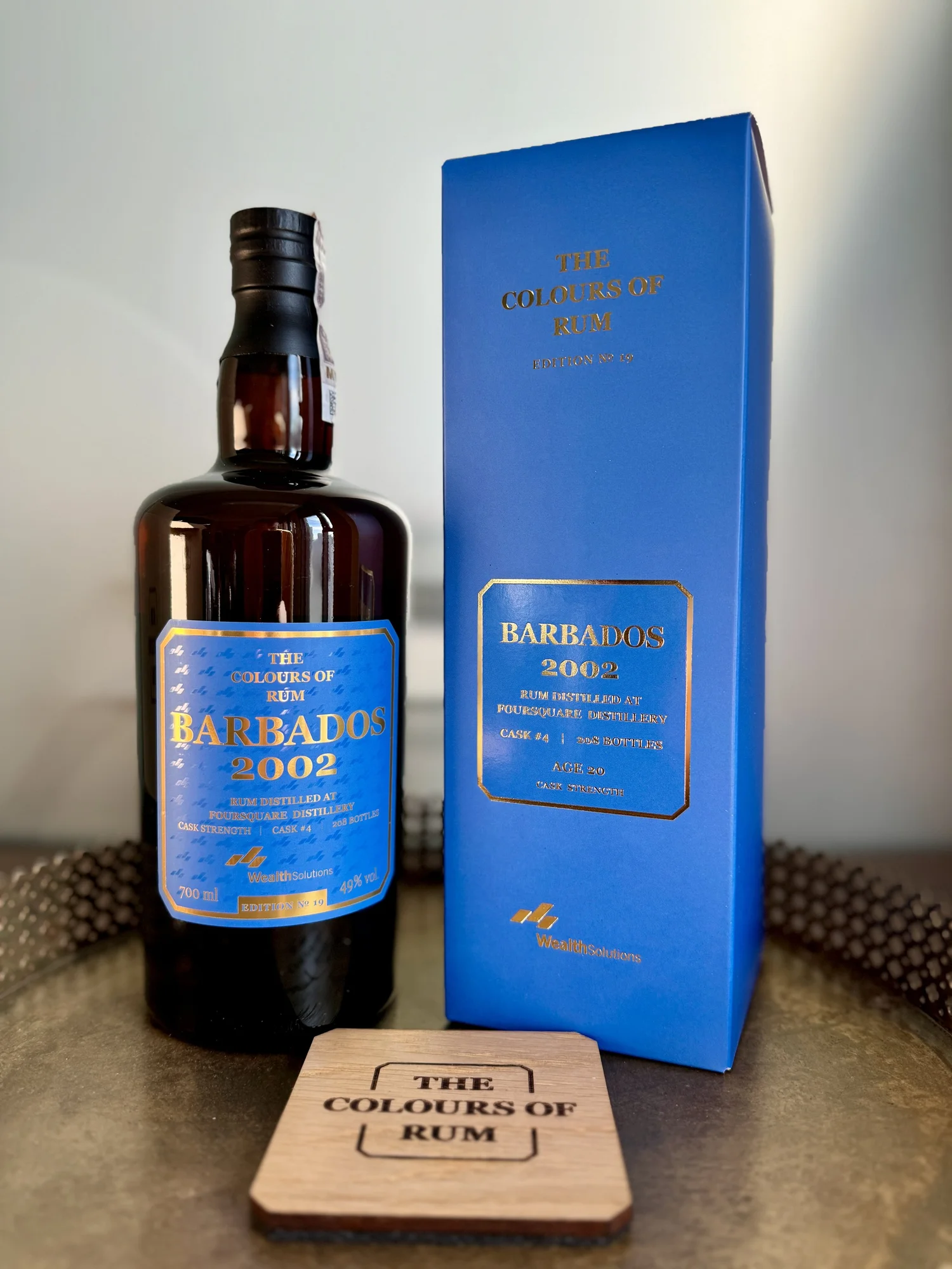 Foursquare Rum 12 Year Old Elysium - The Whisky Exchange — Colours of Rum
