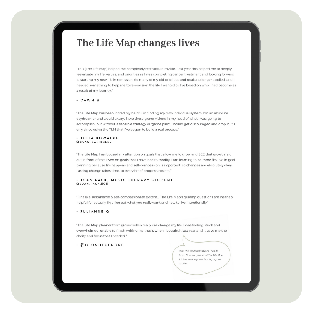 The Life Map — MuchelleB