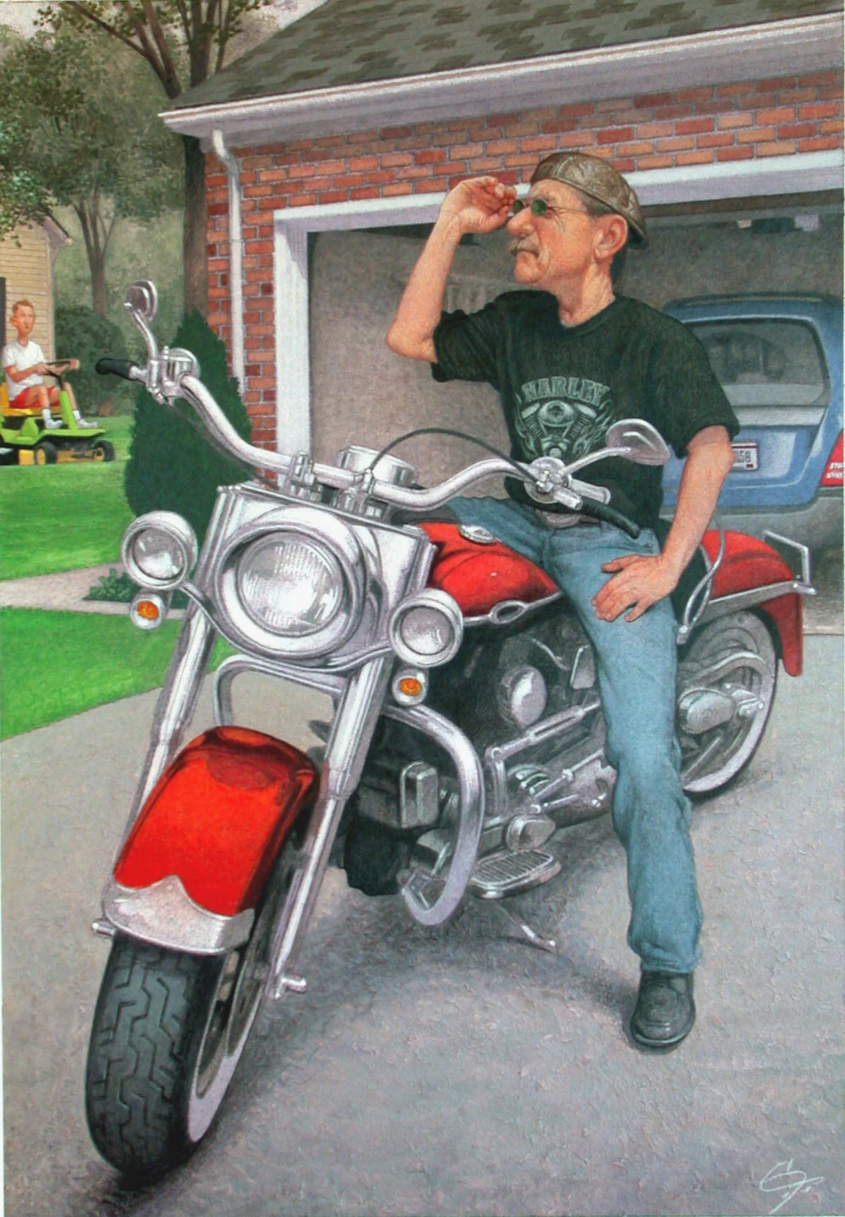 Reader's Digest — C.F. Payne Illustration