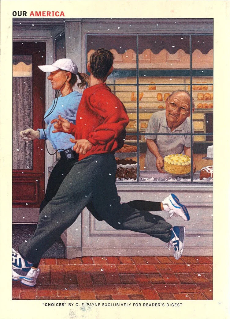 Reader's Digest — C.F. Payne Illustration