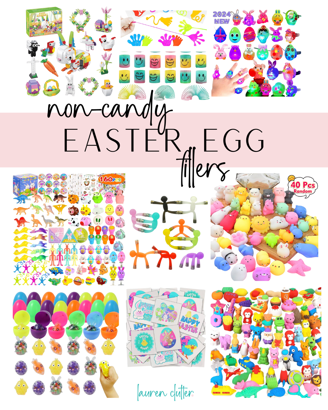 Non-Candy Easter Egg Fillers — Lauren Clutter