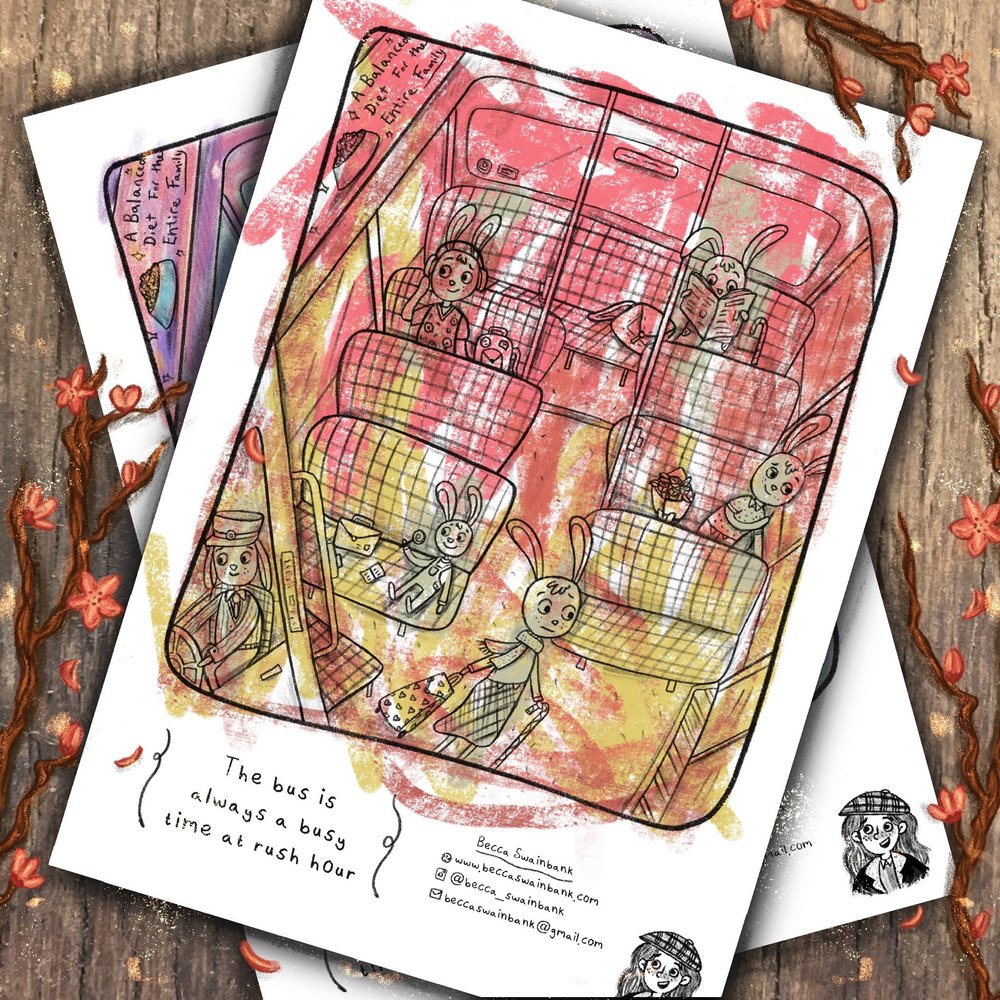 Free colouring sheet — Becca Swainbank