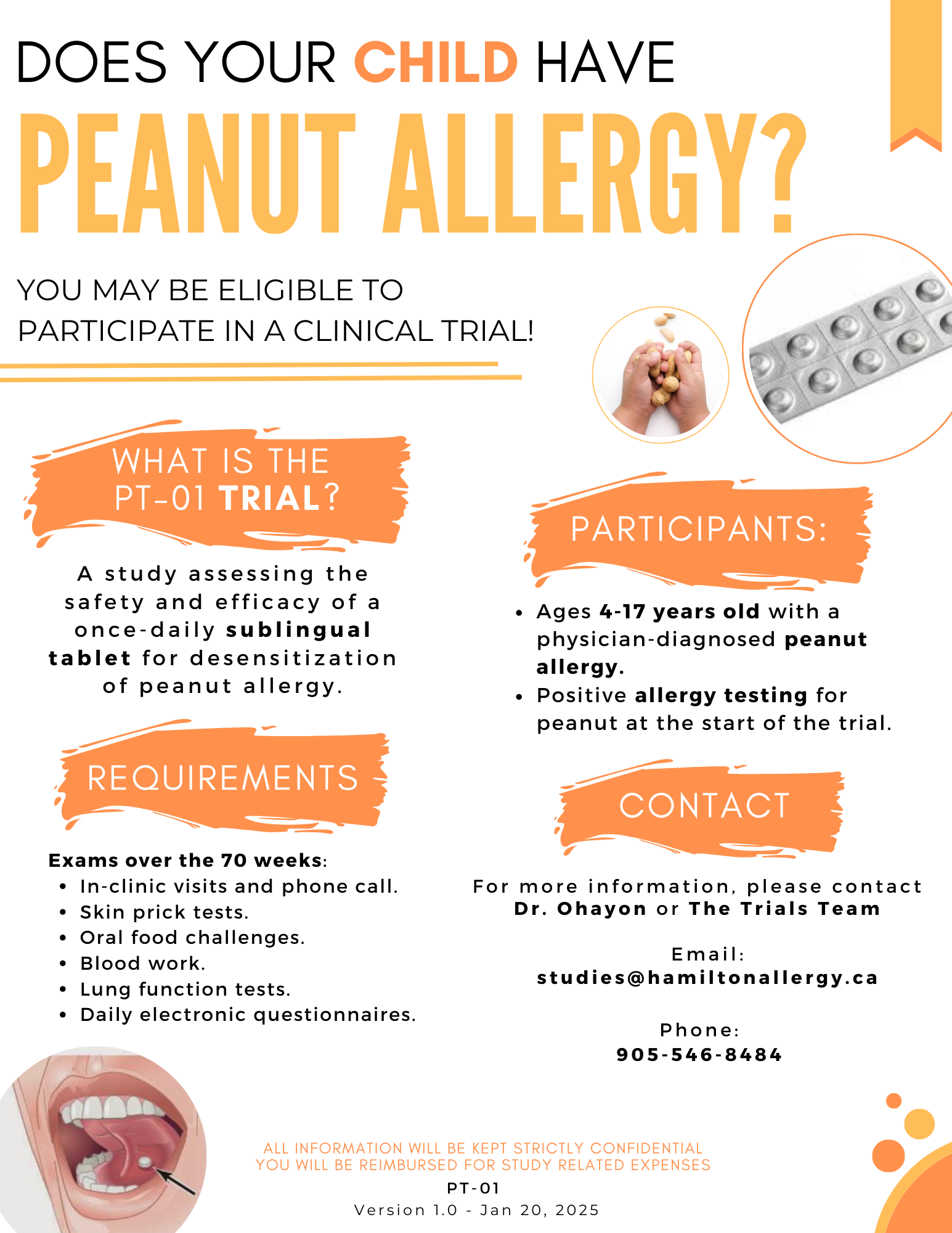 Peanut Allergy (4-7) — Hamilton Allergy - Allergy Clinic and Clinical ...