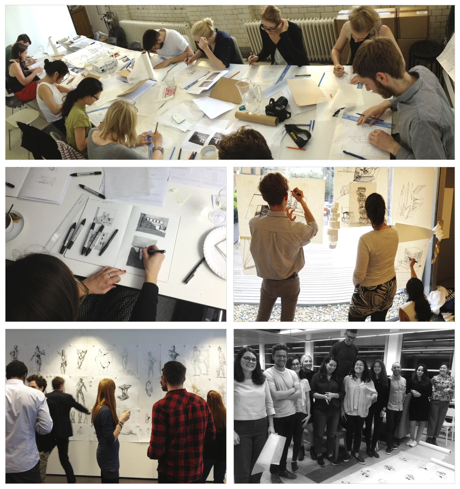 The Drawing Gym for Architects — DRAWING AT WORK