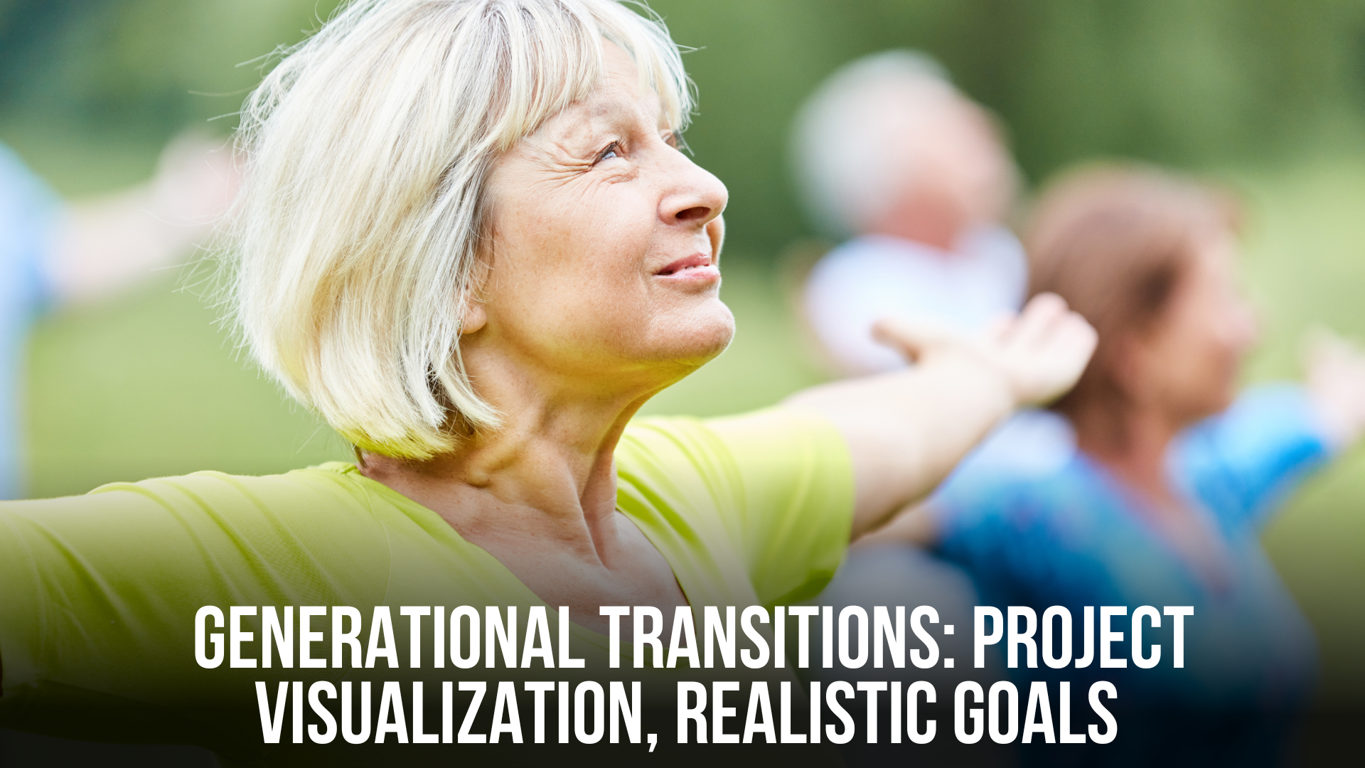Generational Transitions: Project Visualization, Realistic Goals — DavidsonLocal.com