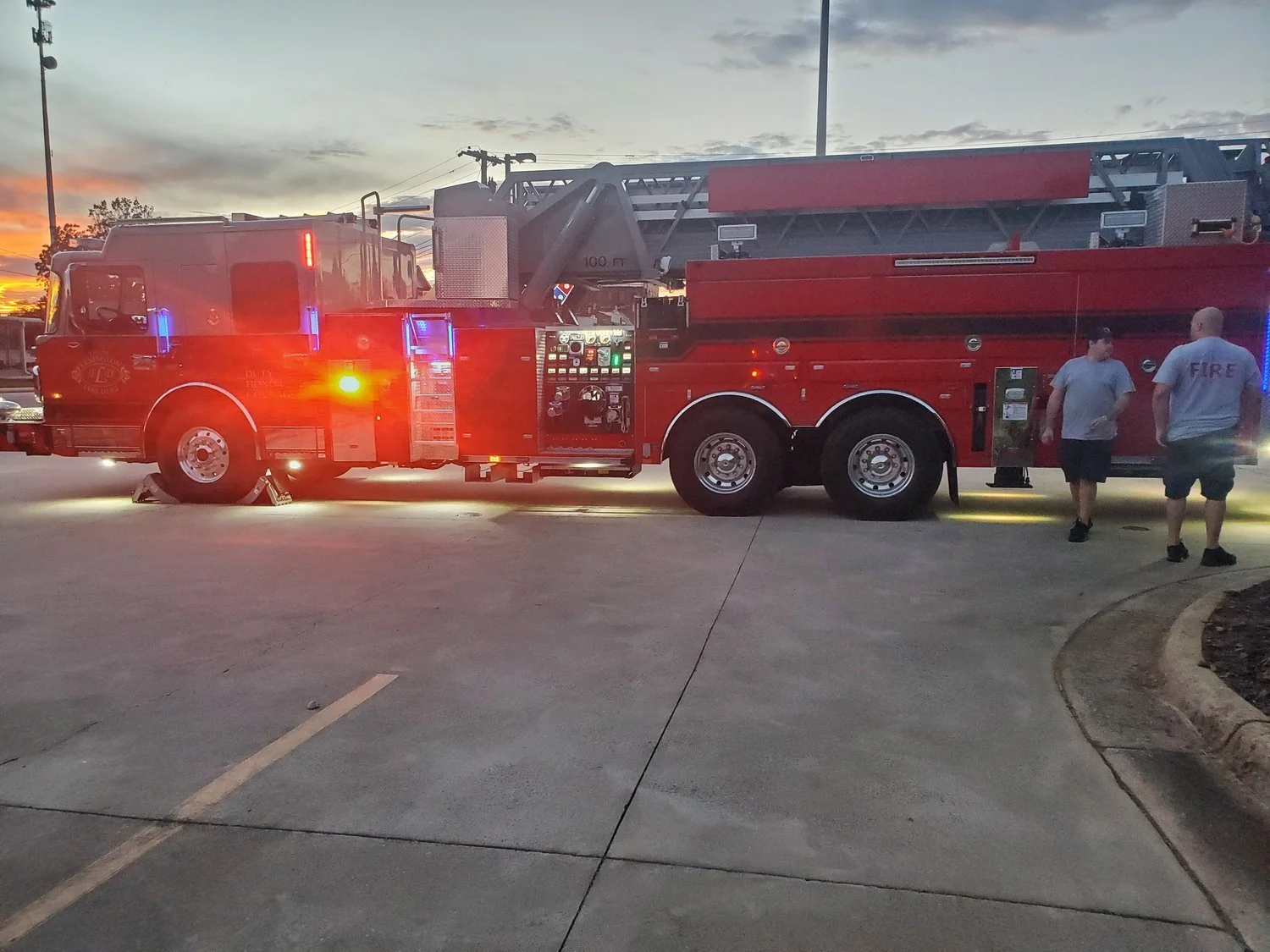 Lexington Fire Department reveals new "Ladder 1" — DavidsonLocal.com