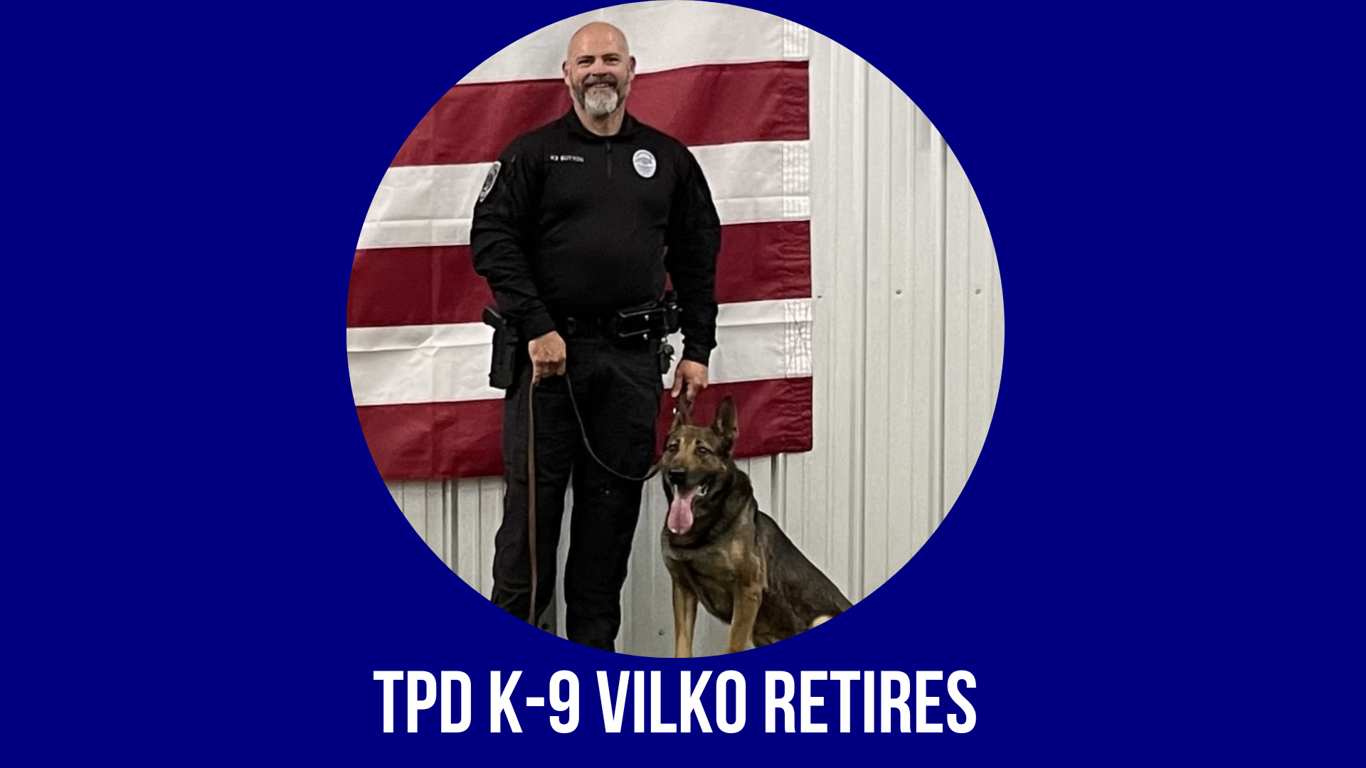 Thomasville Police Department announces retirement of K-9 Vilko ...