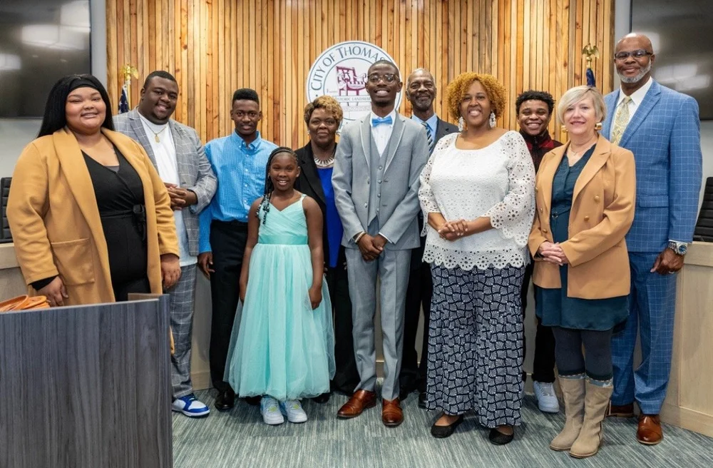 Making history every step of his way: JacQuez Johnson, Thomasville city ...