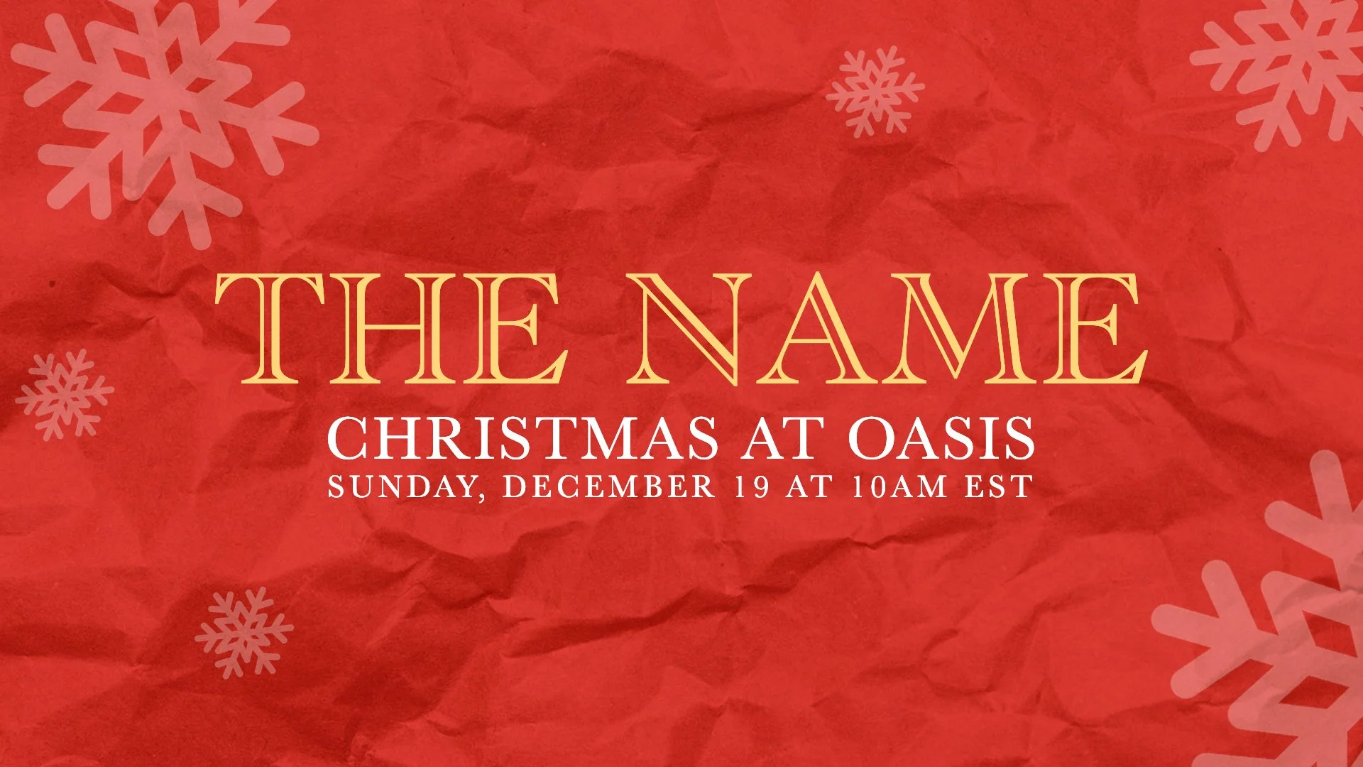 Events — The Oasis Church