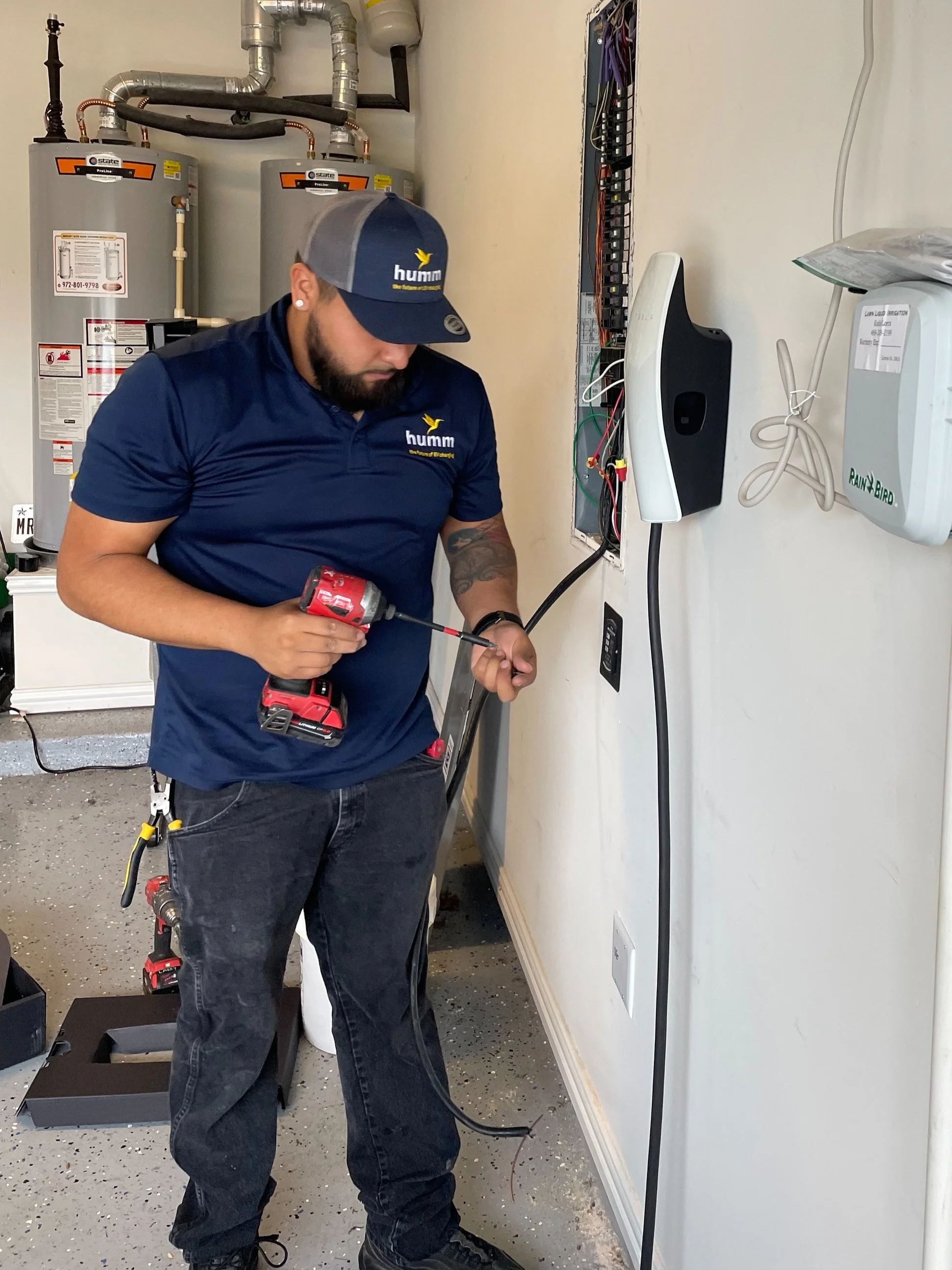 Residential EV Charging Station Installation — Humm Energy