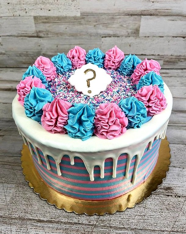 Gender Reveal Cakes and Cupcakes — Posh Cakes