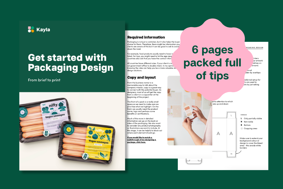 Packaging design — Kayla