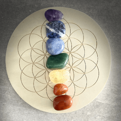 The Seven Chakras Crystal Grid Set — Align Thy Mind