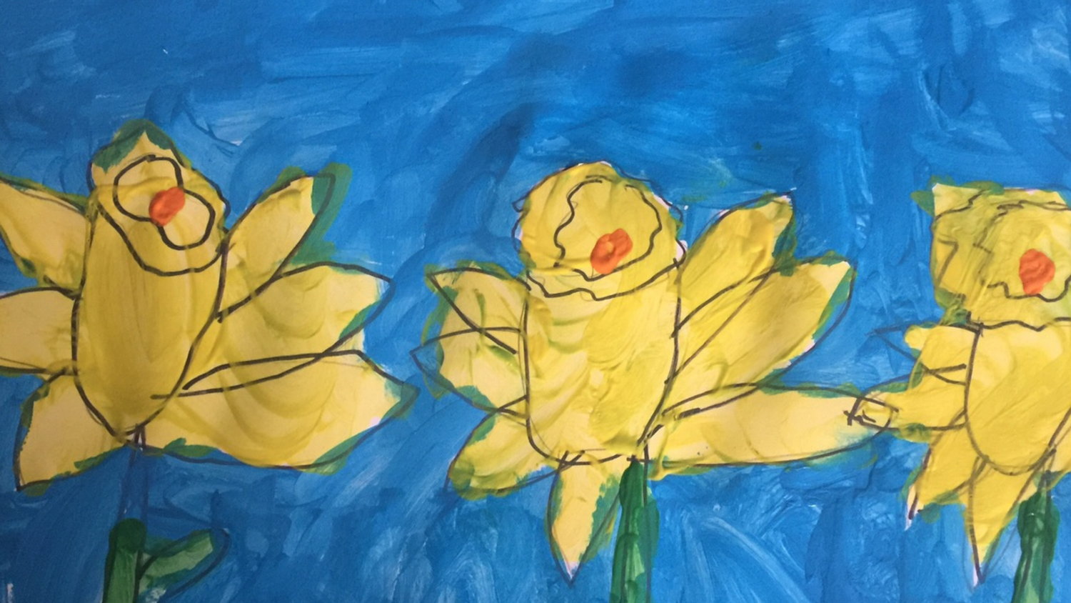 3 Easy Steps to Painting Lovely Spring Daffodils — Party in the Art Room