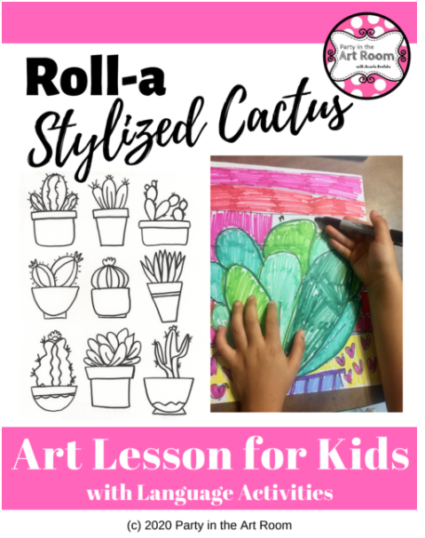 Cactus (and Succulent) Art Project — Party in the Art Room