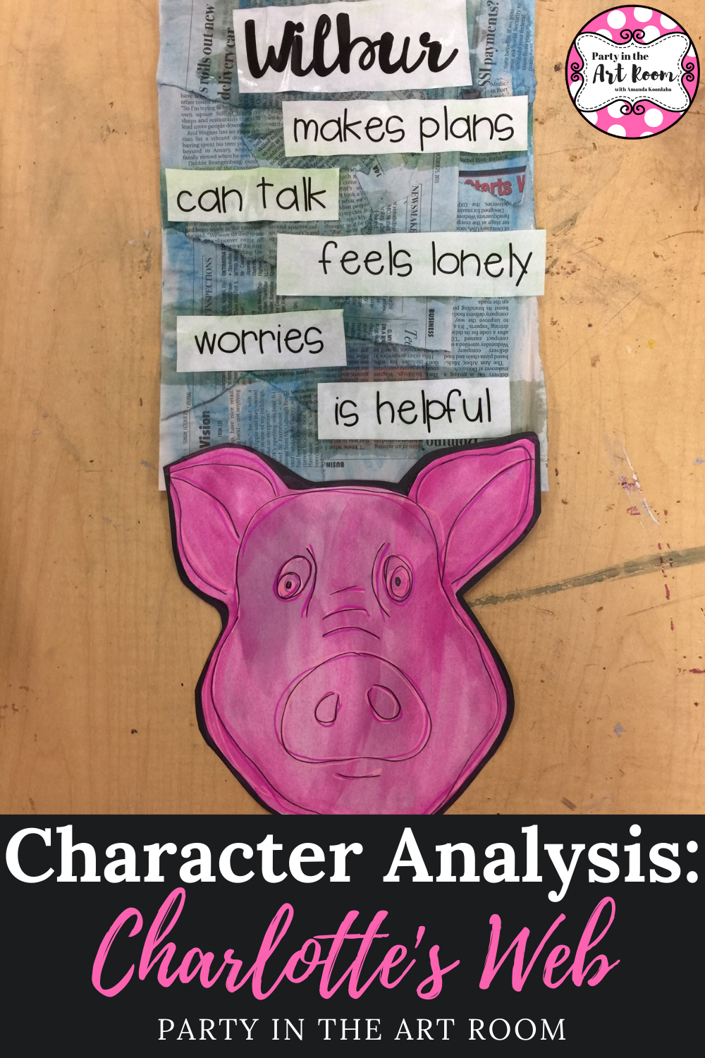 Character Analysis: Charlotte's Web — Party in the Art Room