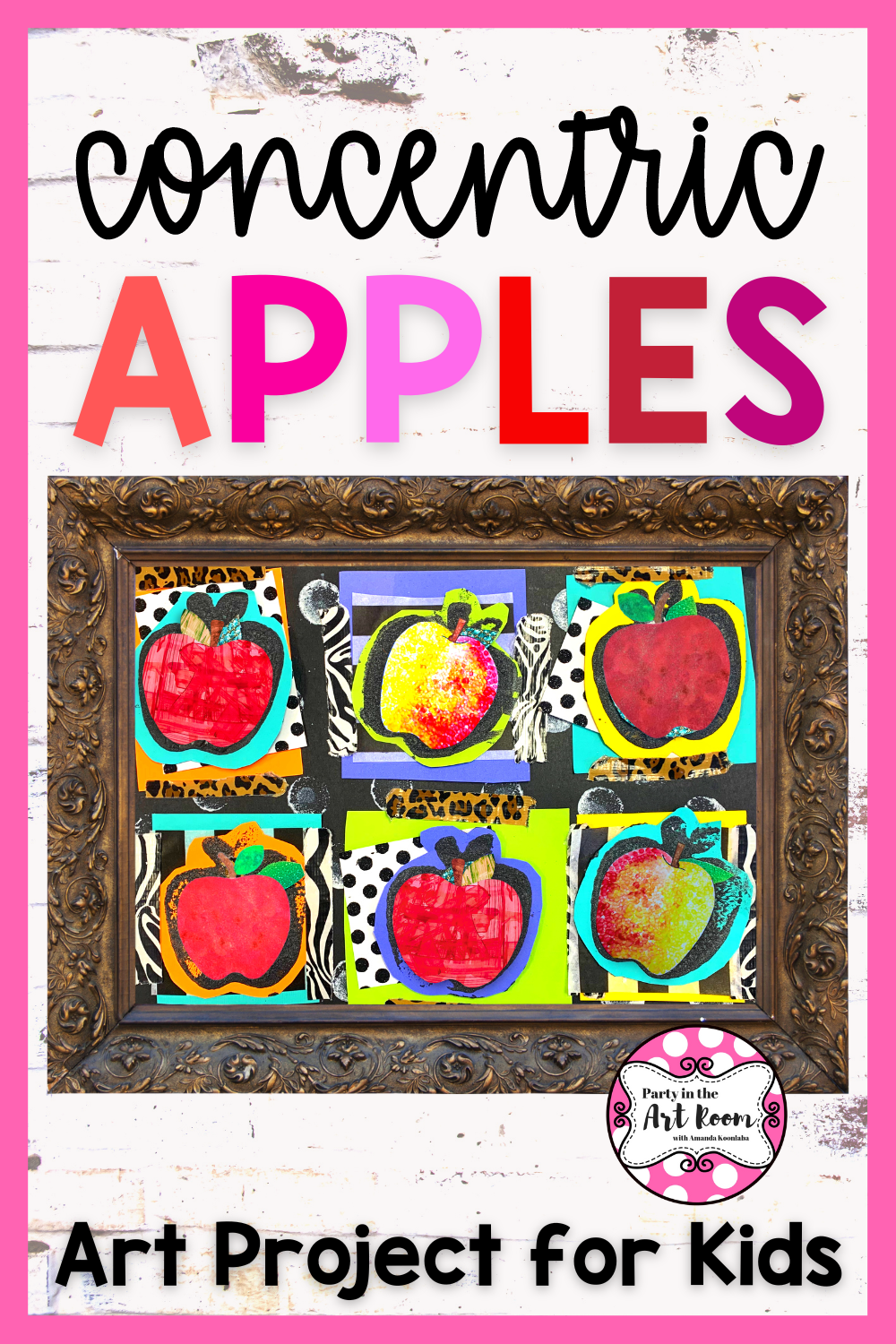 Concentric Art Lesson Inspired by Sonia Delaunay Art — Party in the Art ...